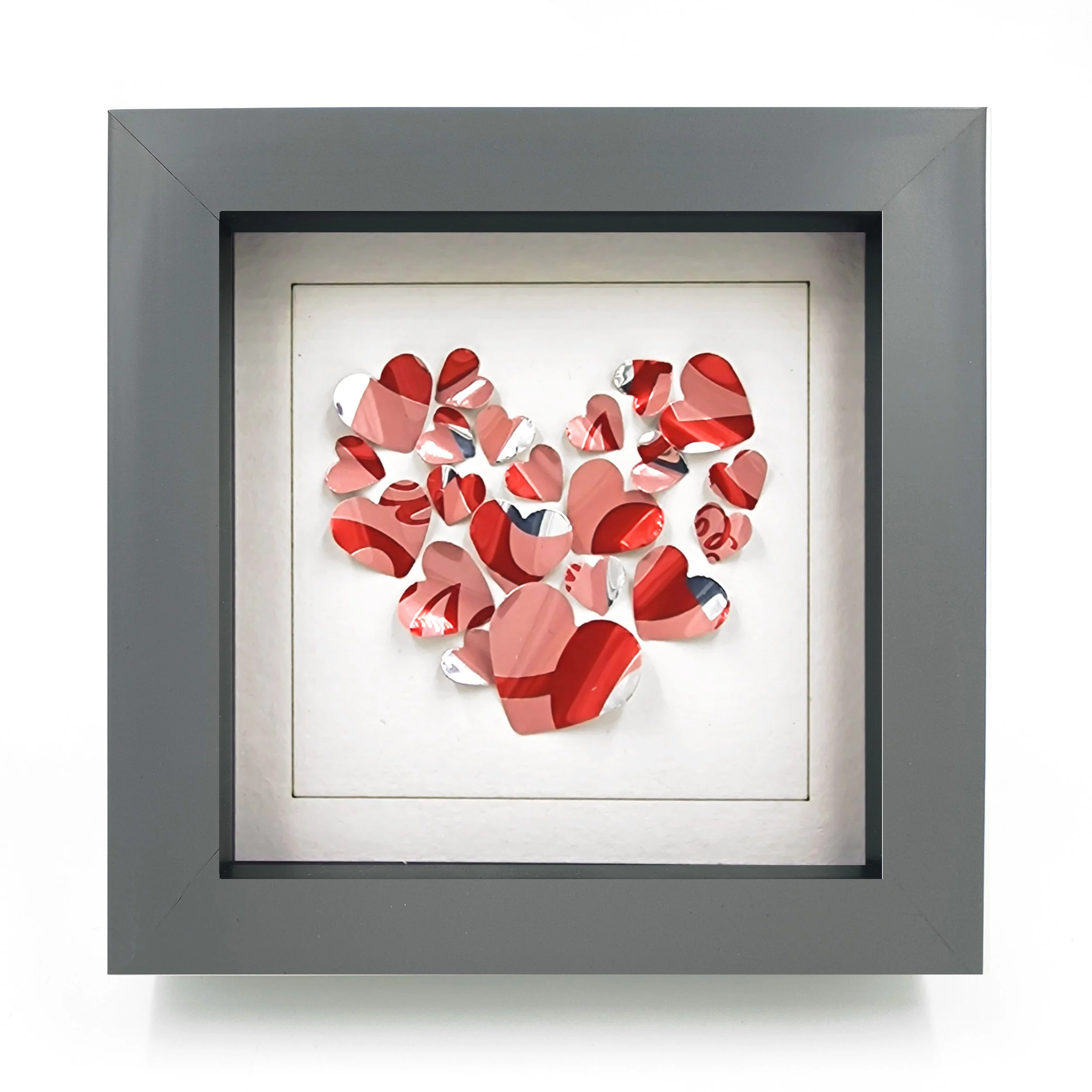 Pink Diet Coke Heart - 100% donated to charity — Sarah Turner Eco Art ...