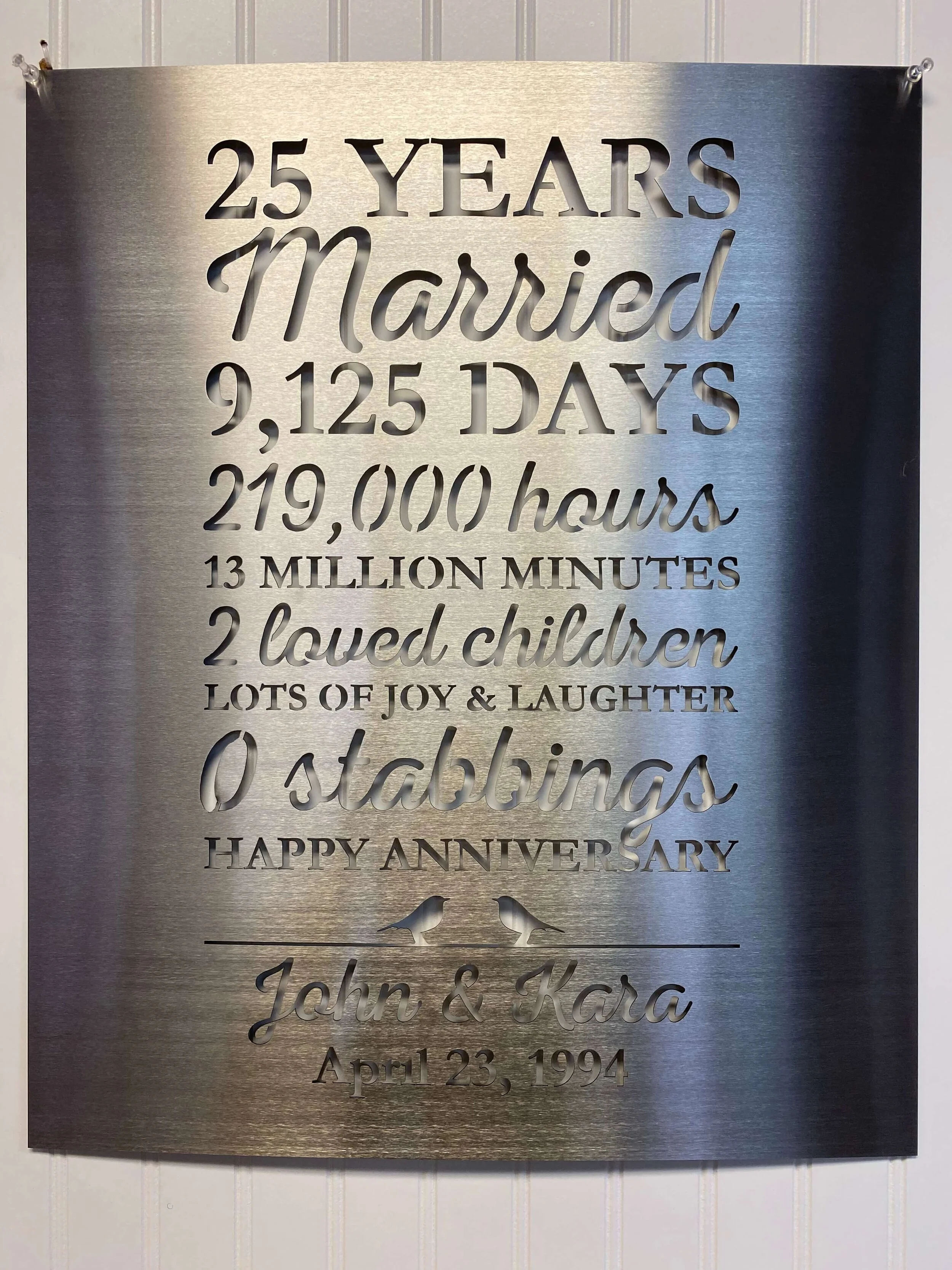 Engrave It Houston — Gallery - Metal Wall Art / Signs