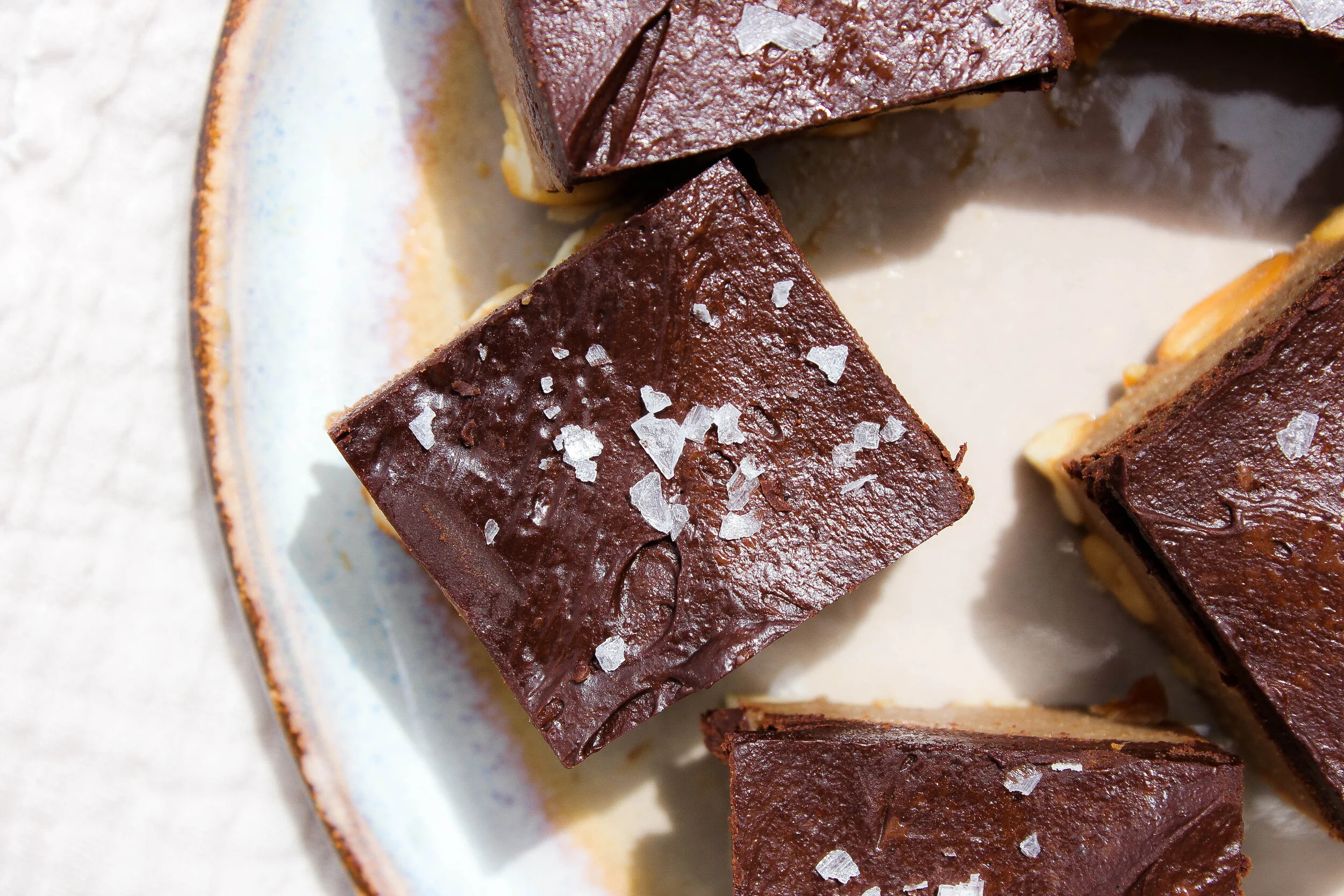 Caramel Peanut Squares — ALLEGRA D'AGOSTINI