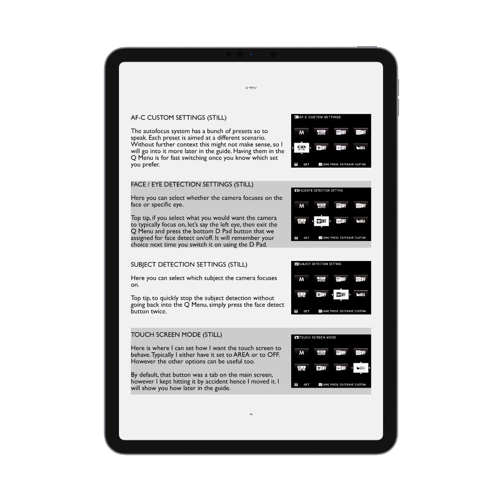 Fujifilm XH2 Camera Guide — Roman Fox