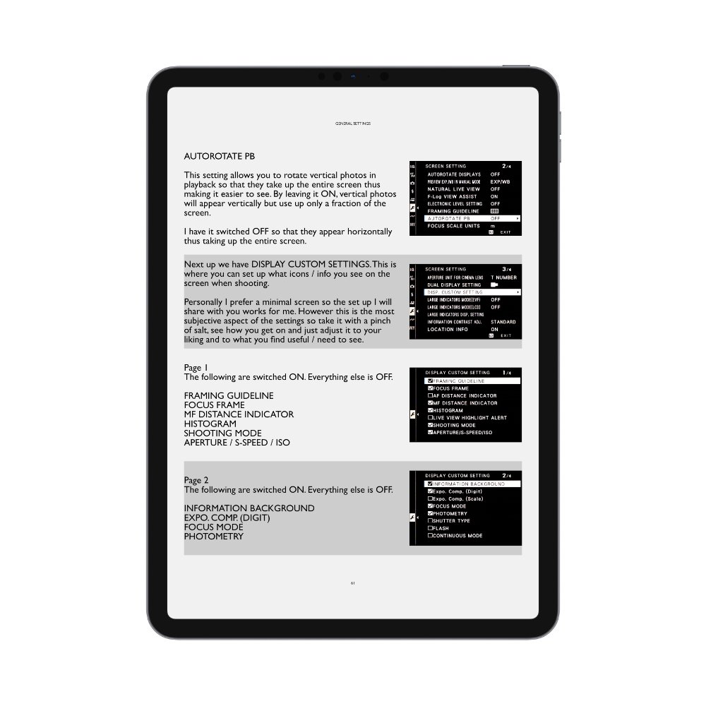 Fujifilm XH2S Camera Guide — Roman Fox