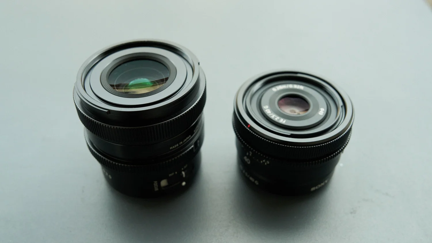 Sony 40mm f2.5 G VS Sigma 35mm f2 DG DN Contemporary — Roman Fox