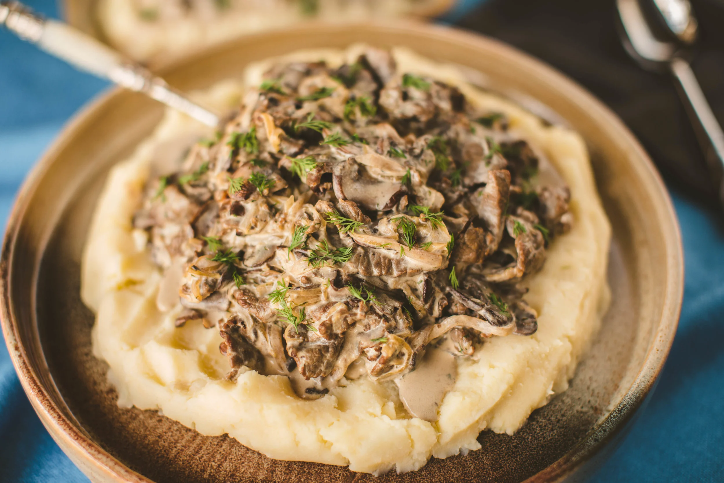 Creamy Beef Stroganoff — Chef Shannon Smith Creamy Beef Stroganoff — Chef Shannon Smith