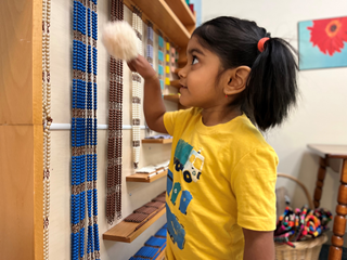 Materials Spotlight: The Bead Chain Cabinet — White Bear Montessori School