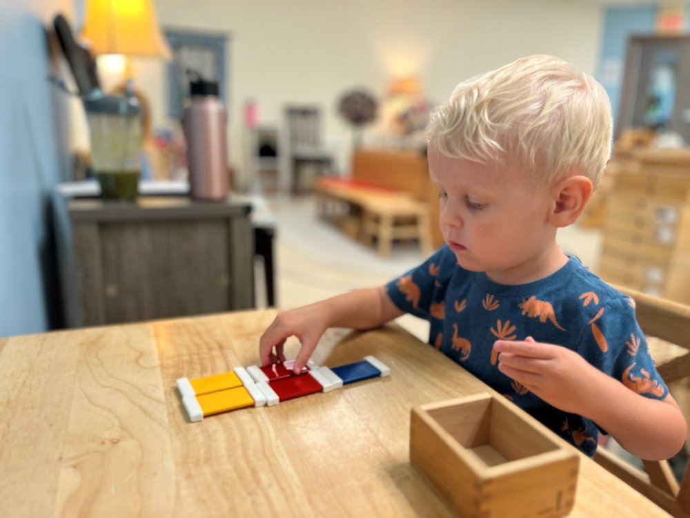 Materials Spotlight: The Color Tablets — White Bear Montessori School