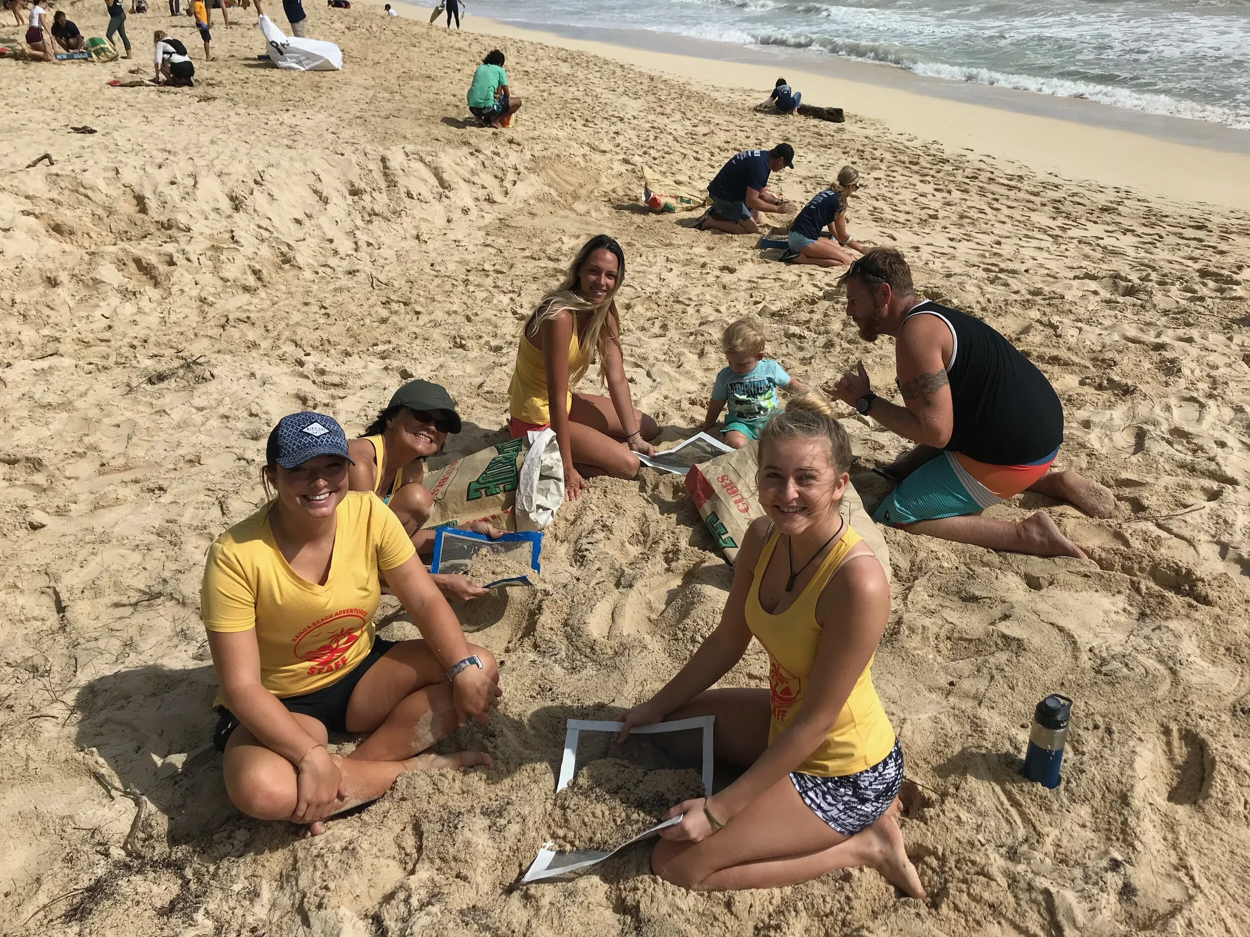 Kailua Beach Cleanup DIY Make your own micro-plastic sand sifter ...