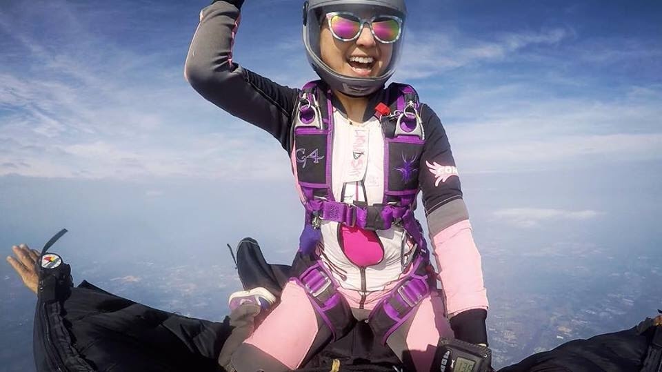 Meet Biracial Asian American Skydiver Megan Li — Team Blackstar