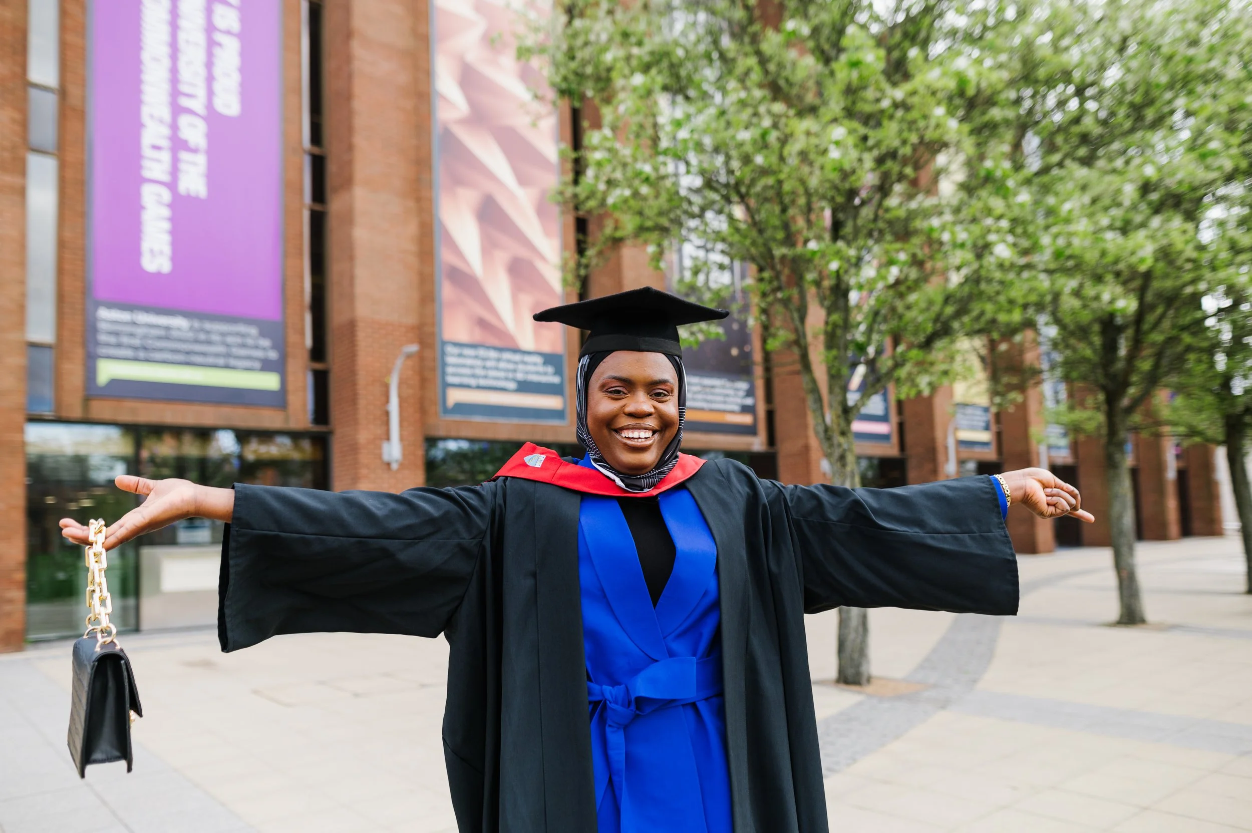 Graduation photos at Aston University Birmingham