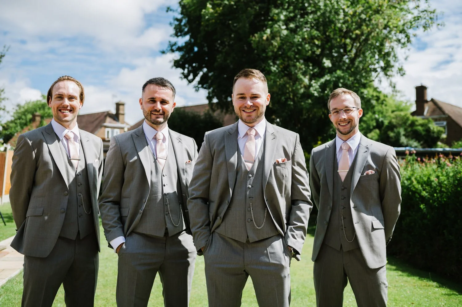A fun summer wedding at Coton House Farm, Lichfield