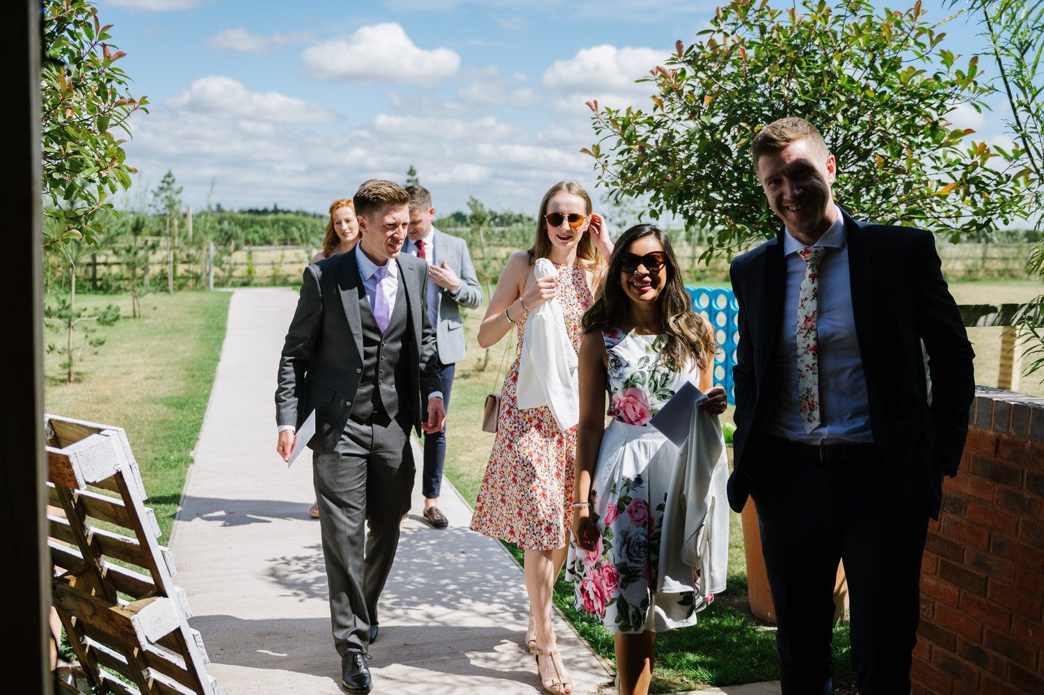 A fun summer wedding at Coton House Farm, Lichfield