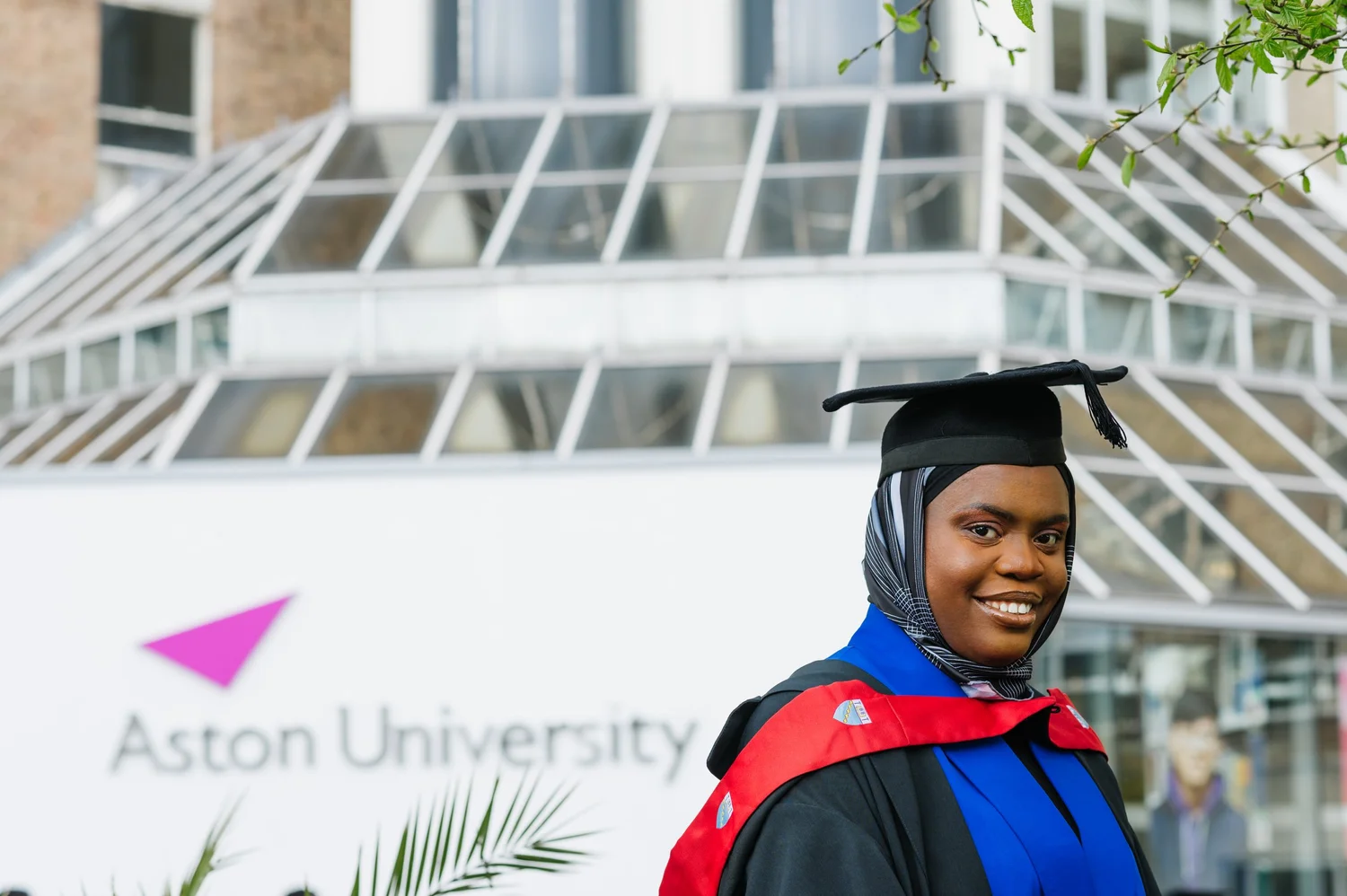 Graduation photos at Aston University Birmingham