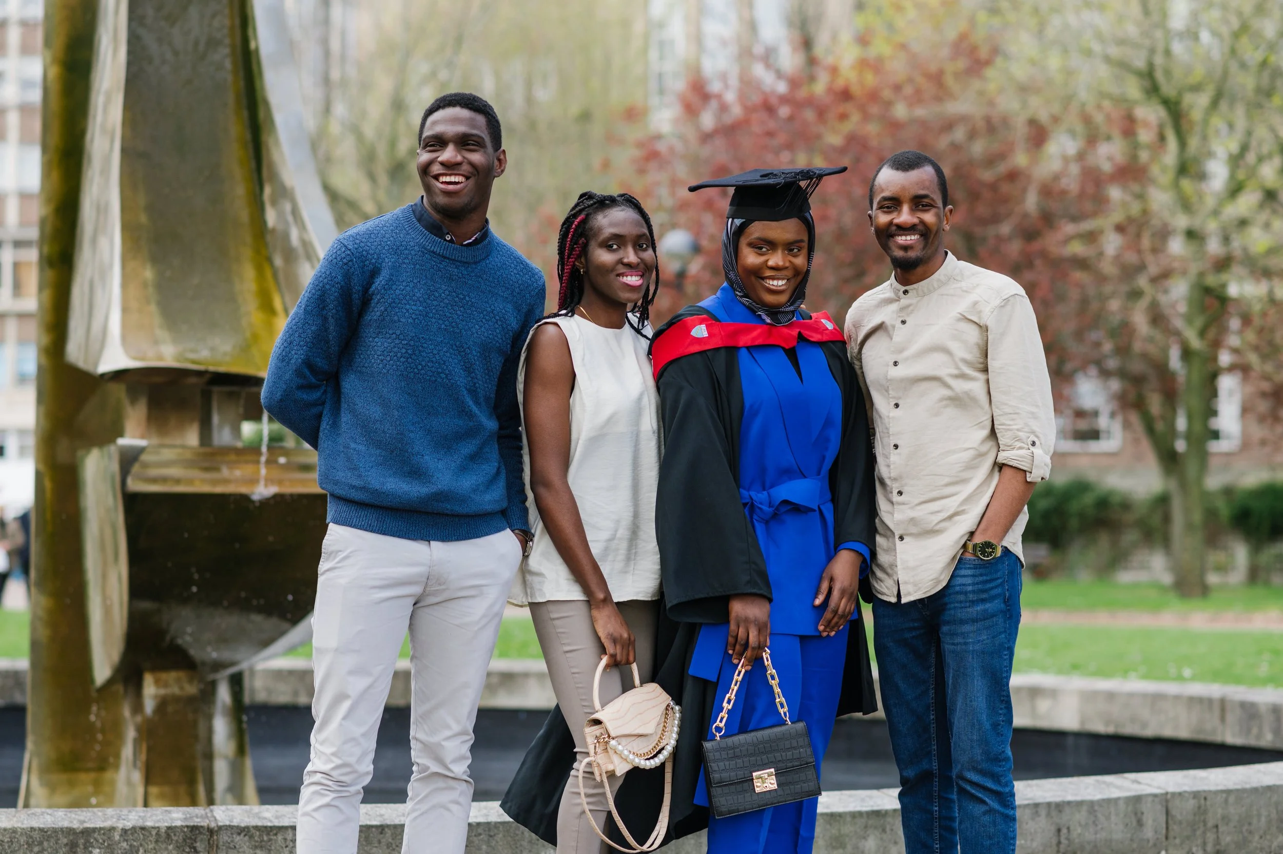 Graduation photos at Aston University Birmingham