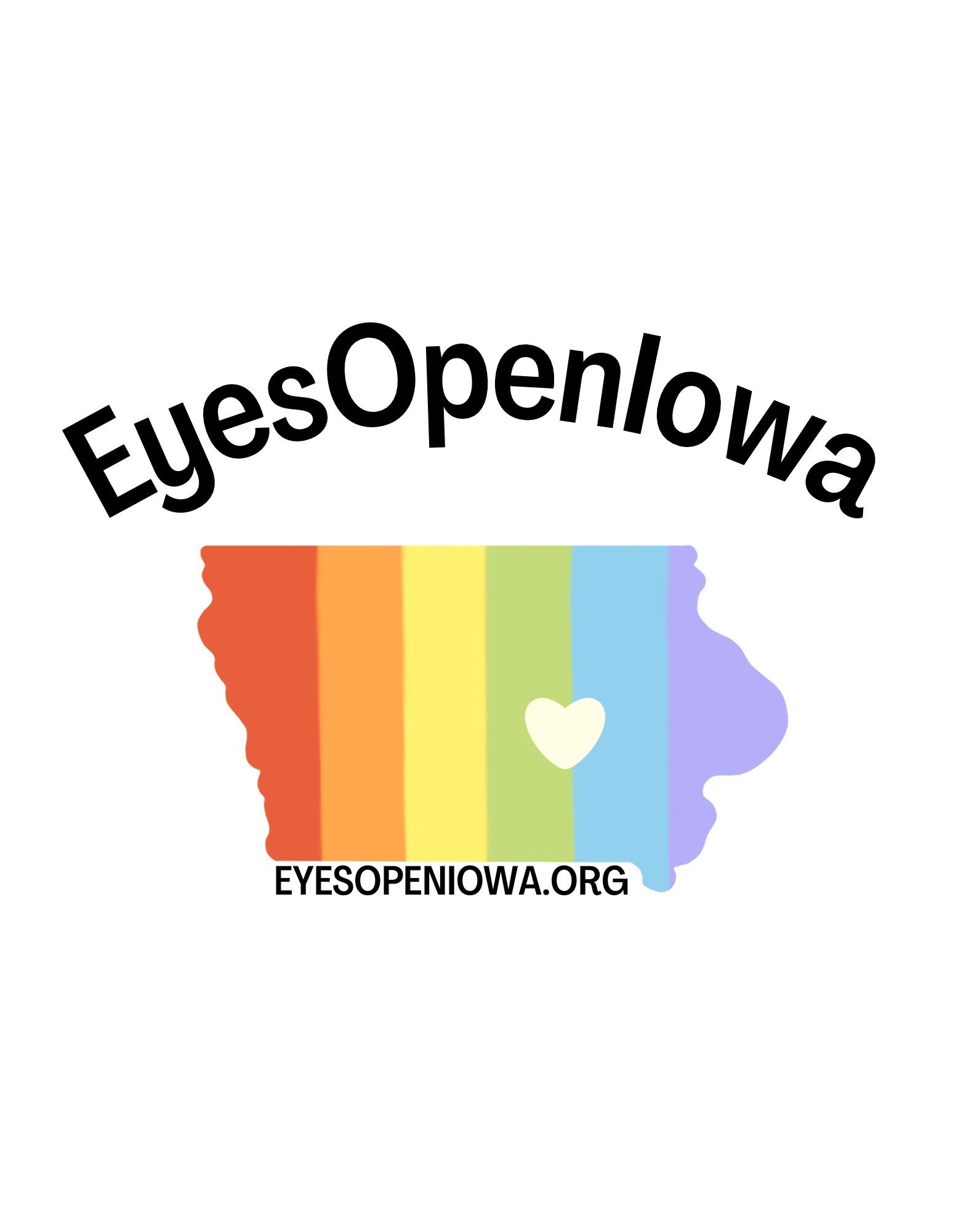 Eoi State Flag Circular Sticker — Eyesopeniowa