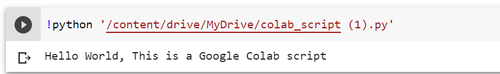 How to run python scripts on Google Colab — Tobi Olabode
