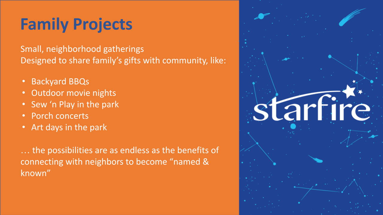 Sharing The What | with Starfire Family Mentors — Starfire