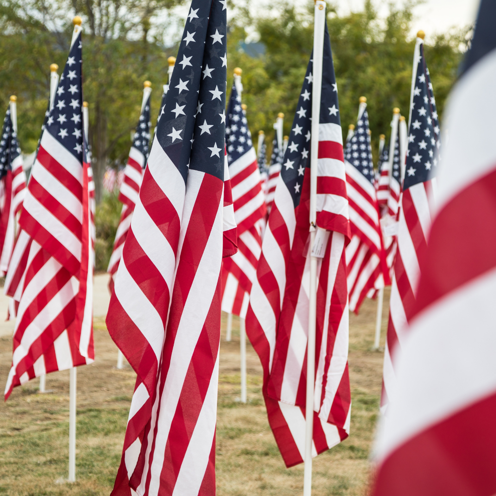 Field of Flags — Historic Richmond Town