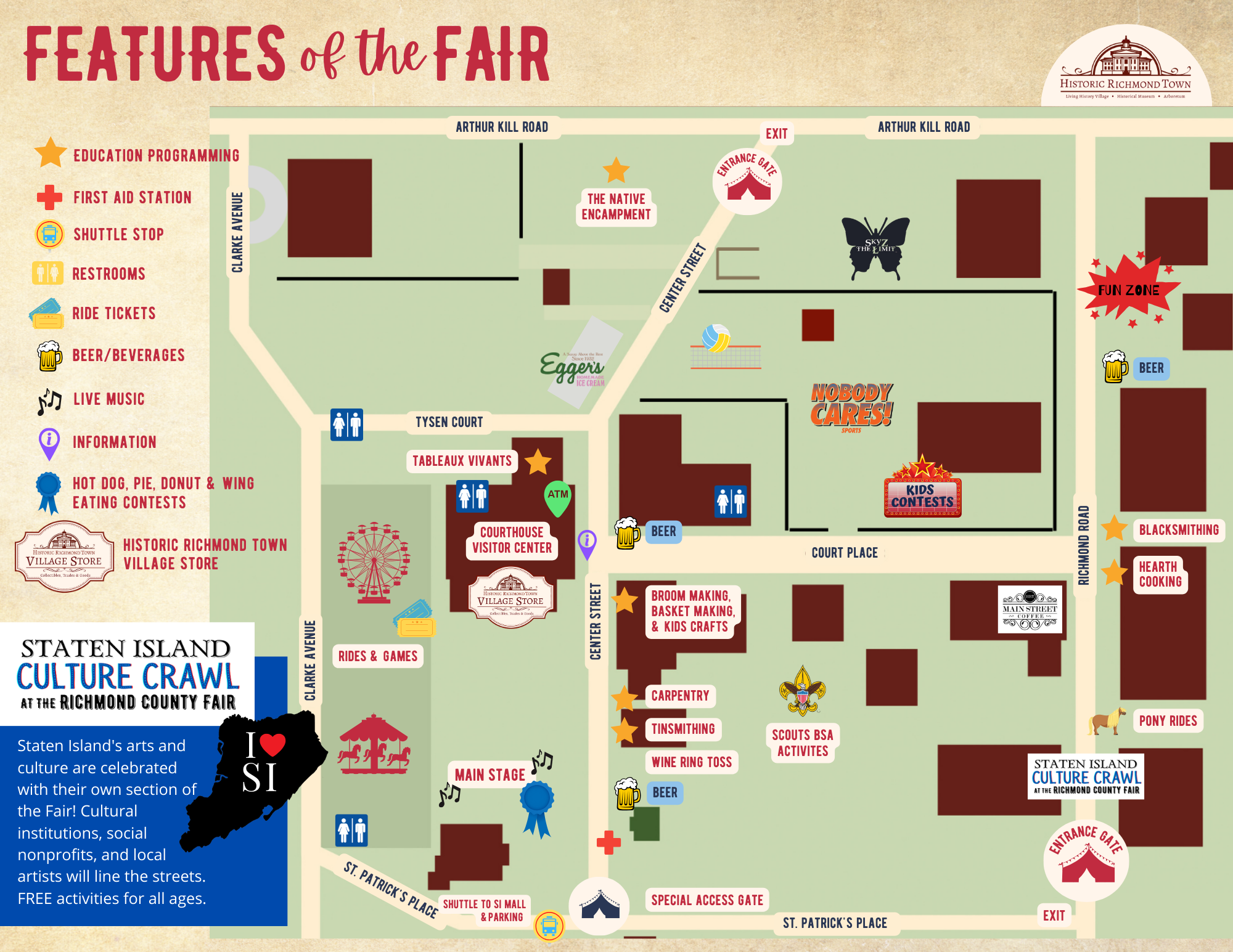 RCF Map — Historic Richmond Town