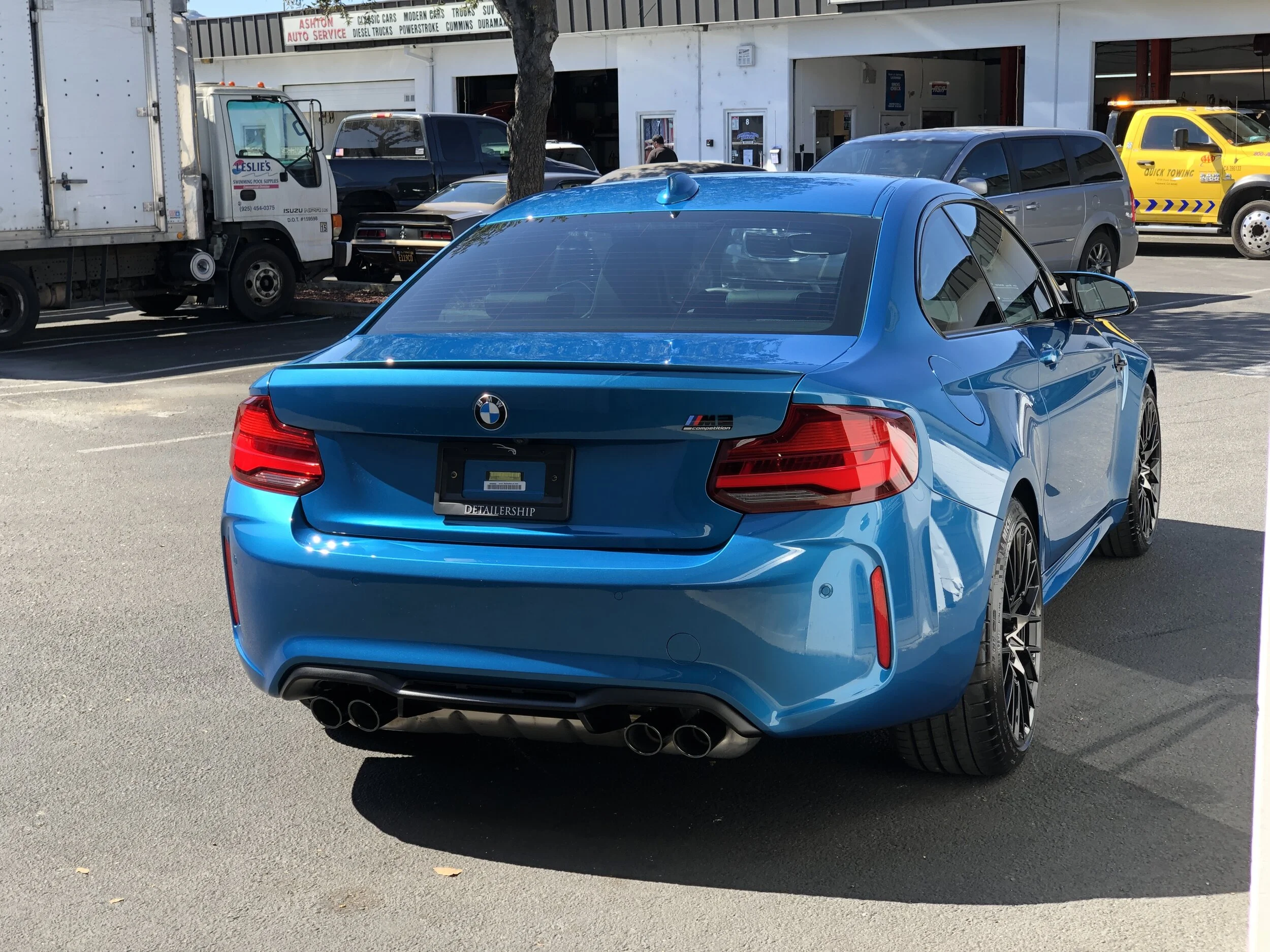 2020 BMW M2 Competition (Long Beach Blue) — DETAILERSHIP™