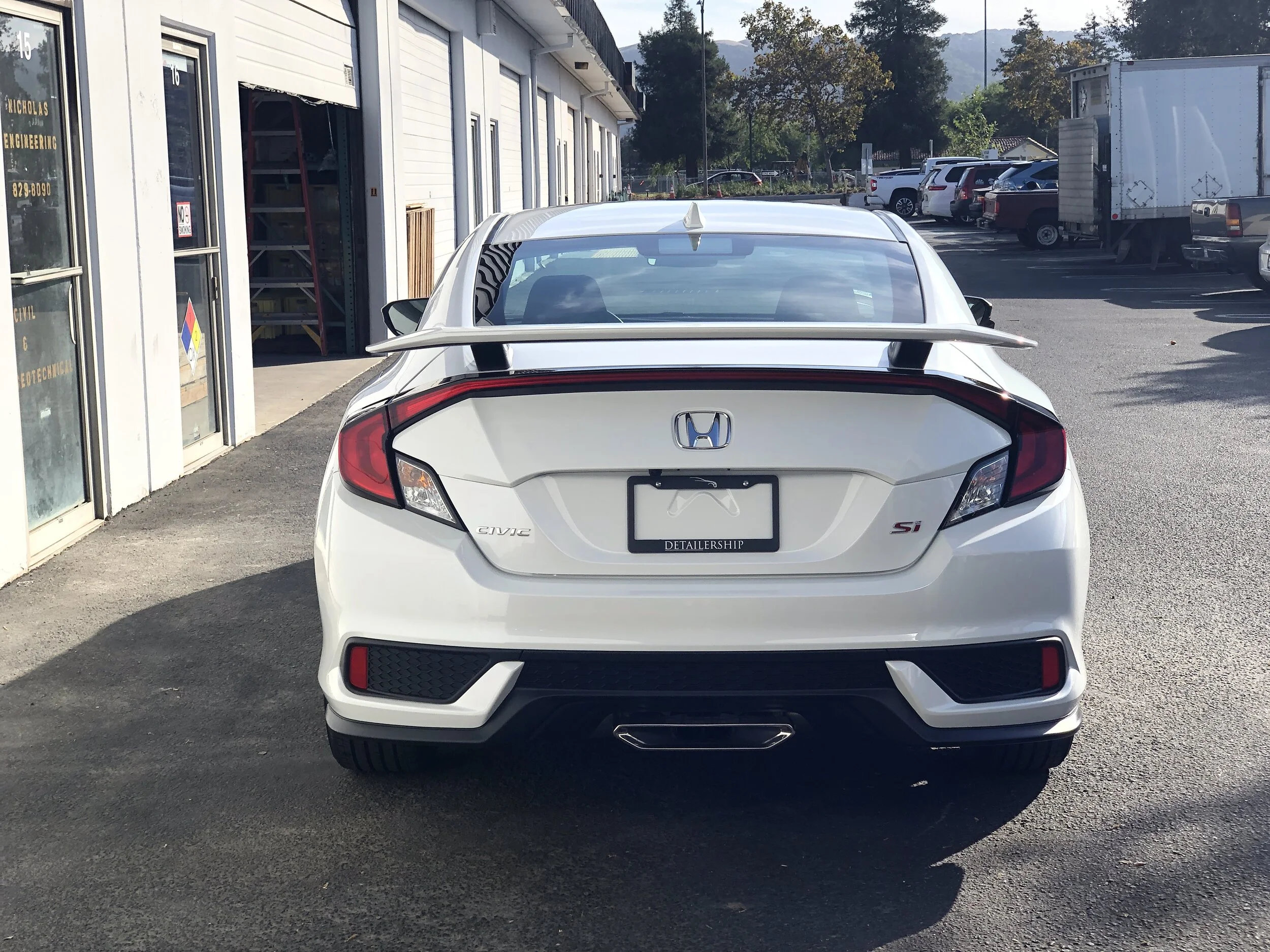 2020 Honda Civic (Platinum White Pearl) — DETAILERSHIP™