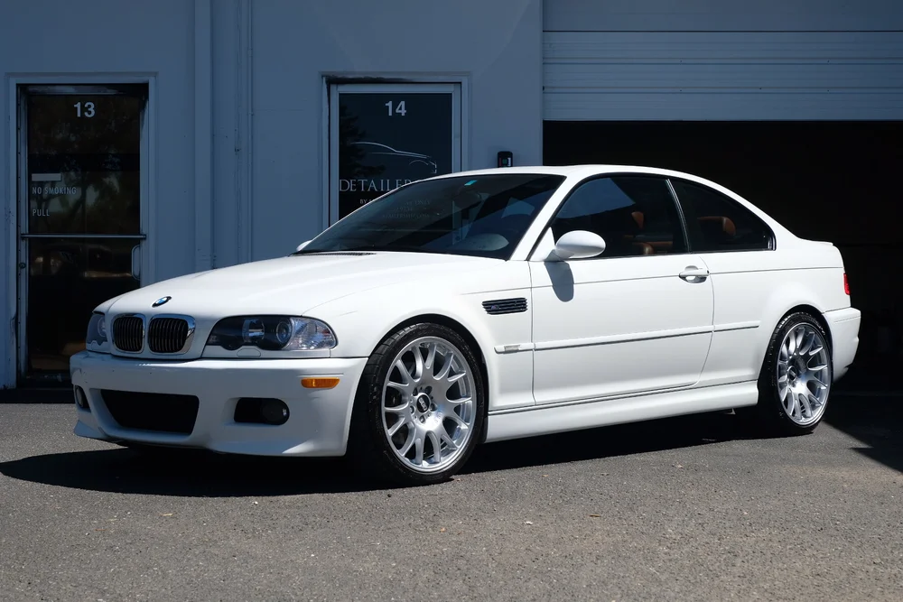 White Bmw M3 E46 Modified