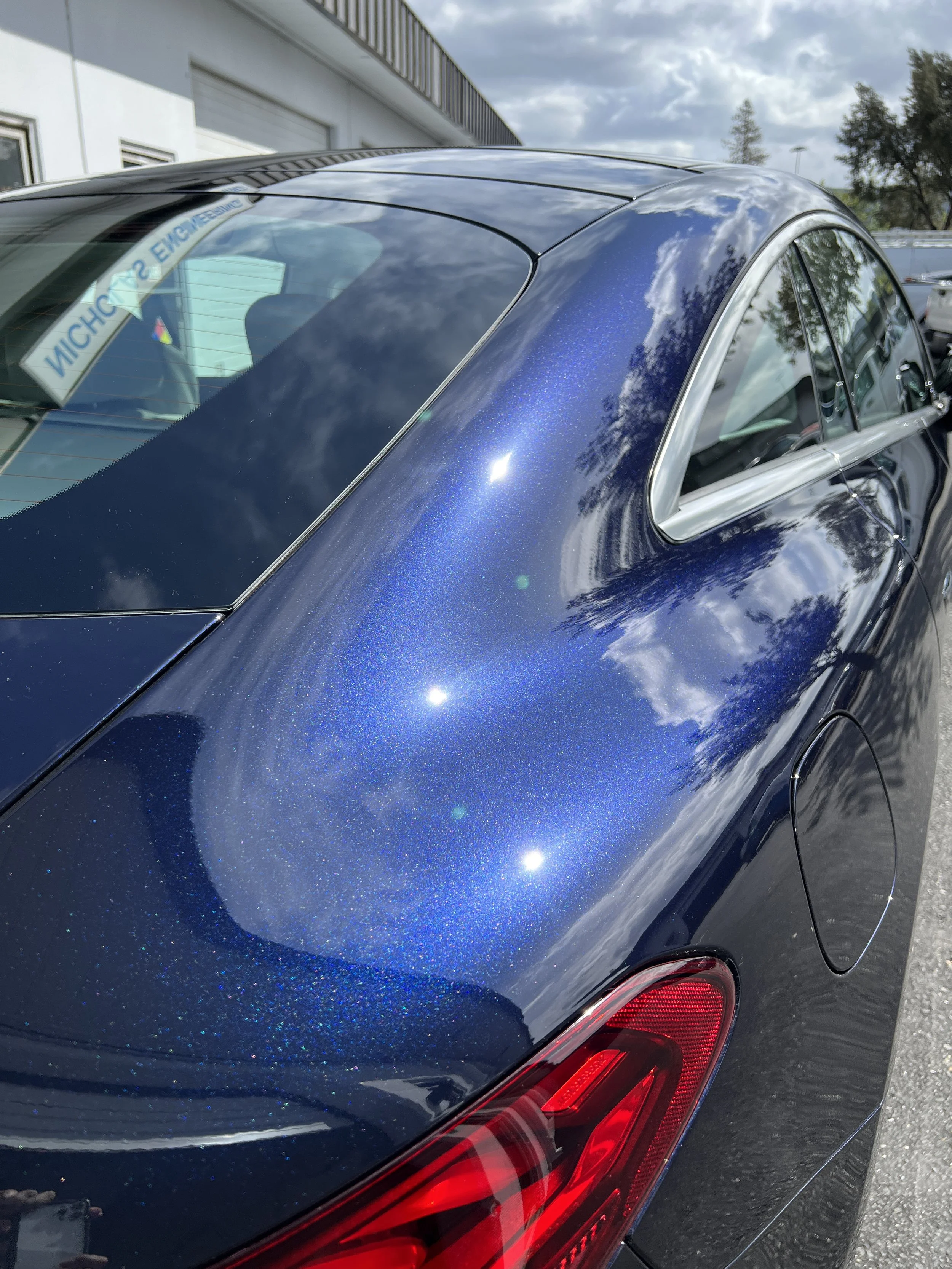 2022 Mercedes Benz EQS450+ (Nautical Blue metallic) — DETAILERSHIP™