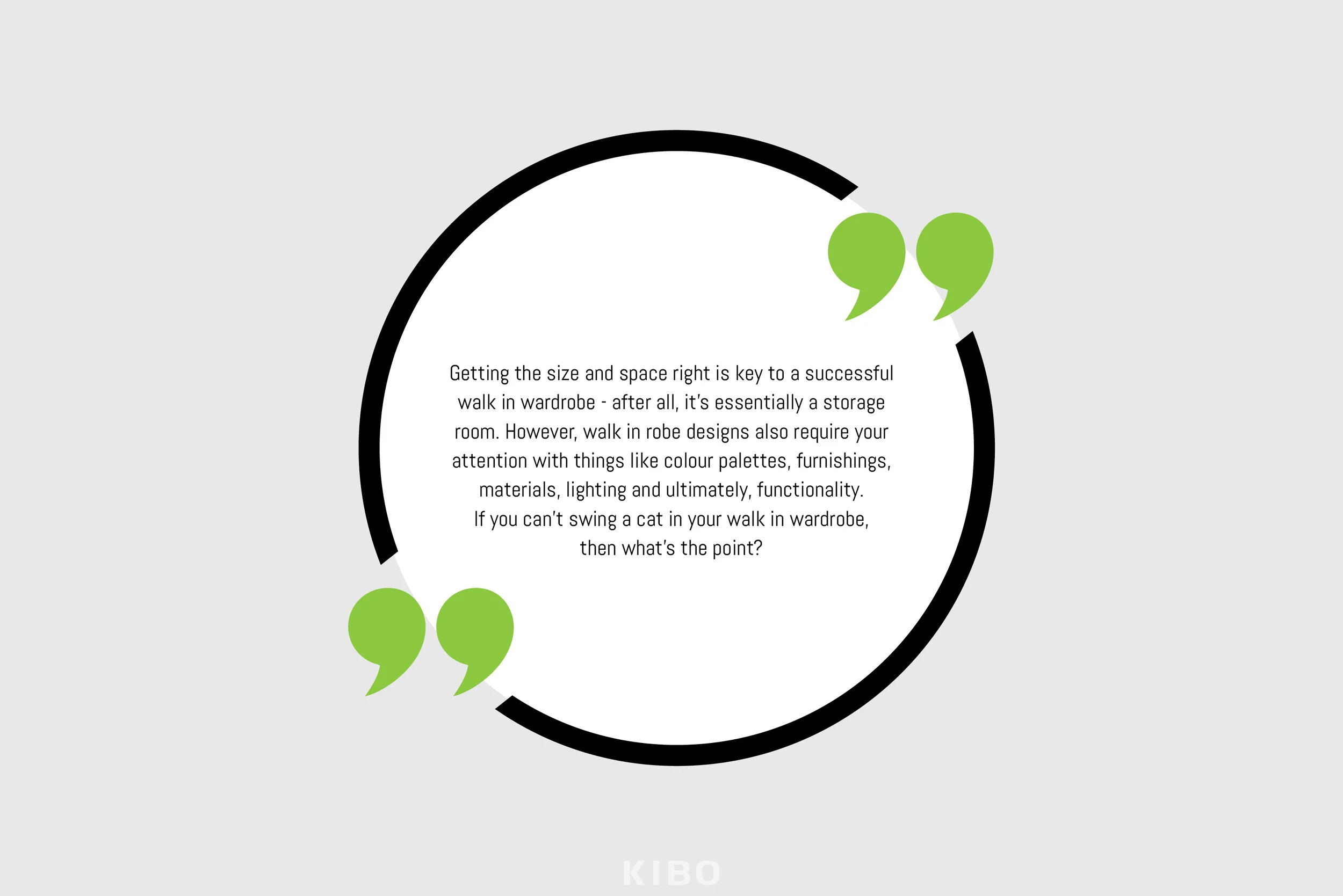 A Guide To Walk In Robe Designs — KIBO Constructions