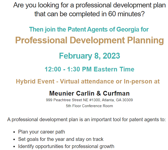 Patent Agents of Georgia — GIPA Georgia Intellectual Property Alliance®