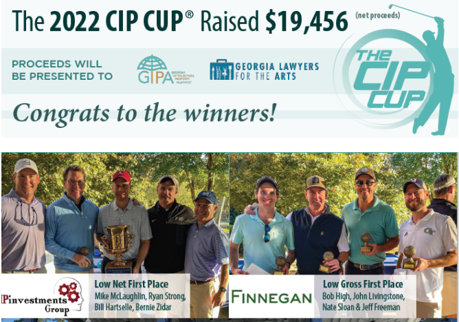 CIP CUP Charity Golf Tournament — GIPA Georgia Intellectual Property ...