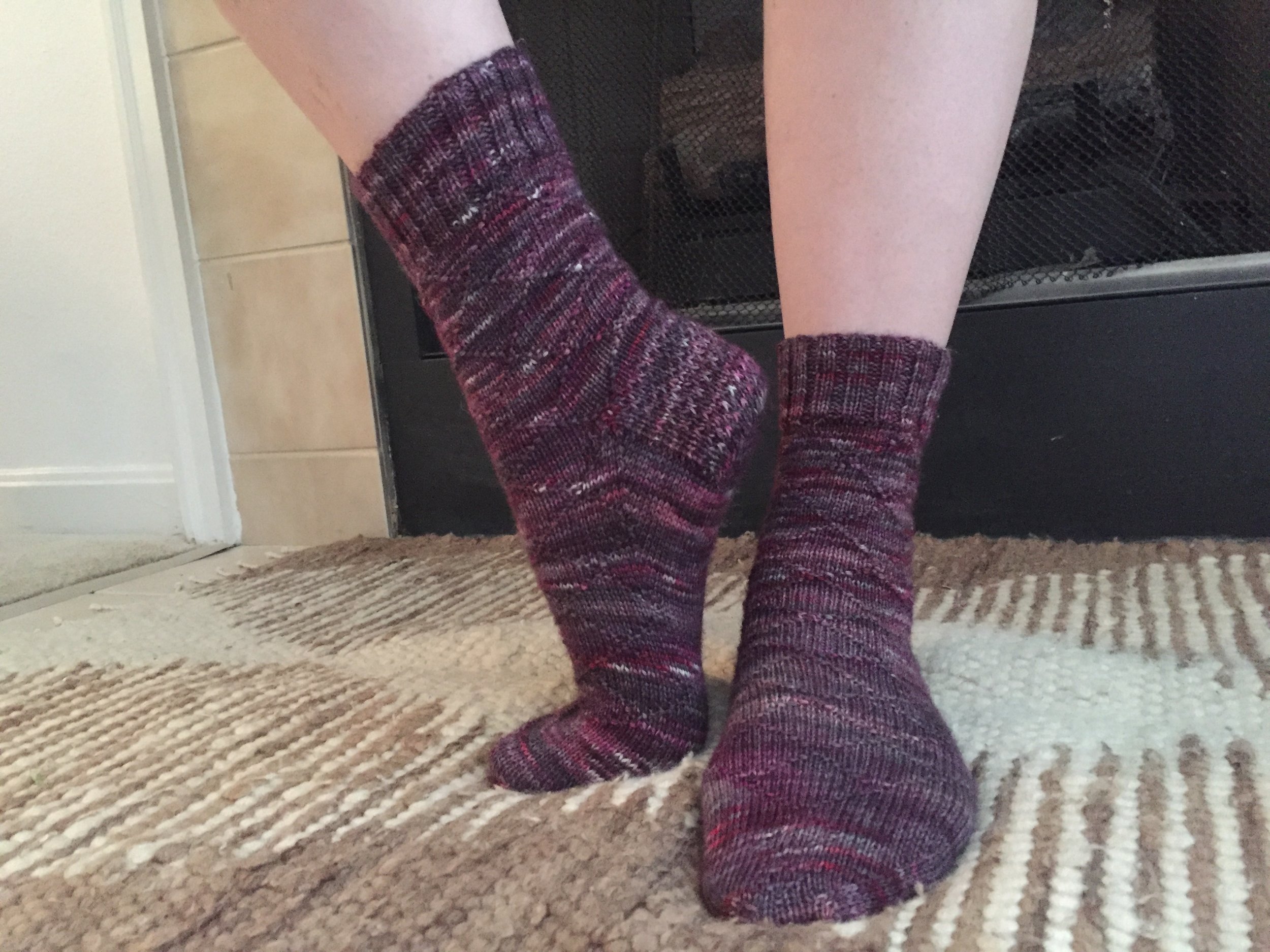 Amy Knits Socks