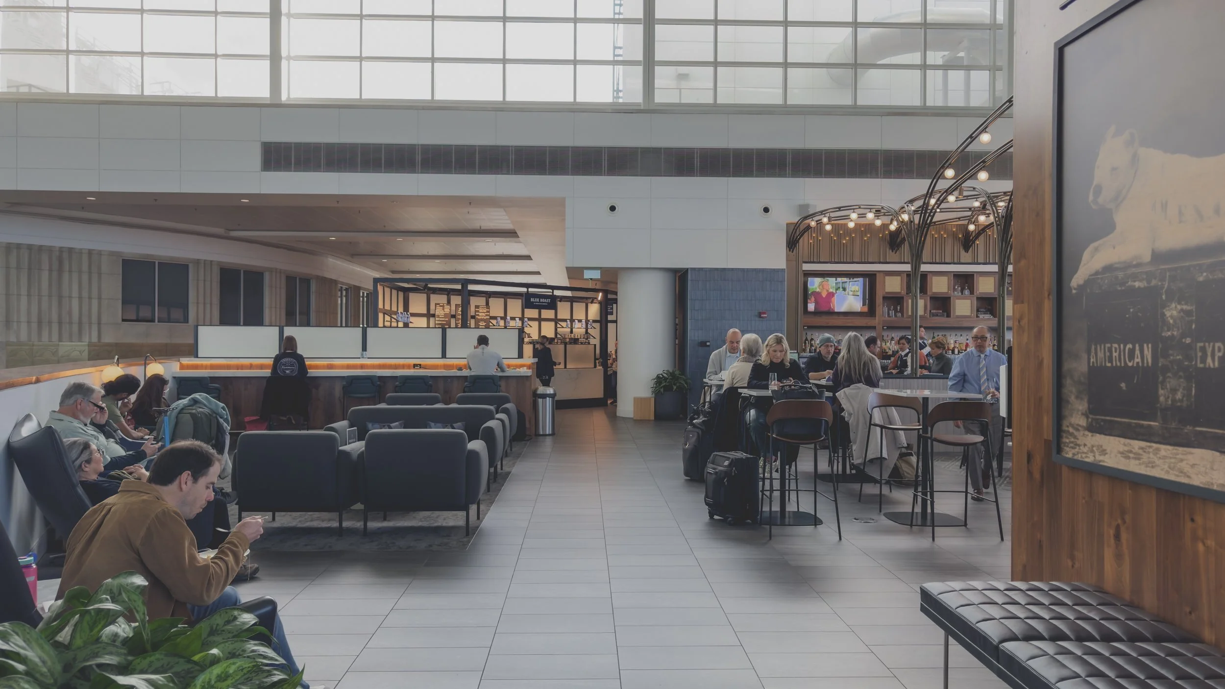 Lounge Review: American Express Centurion Lounge at Seattle Airport ...