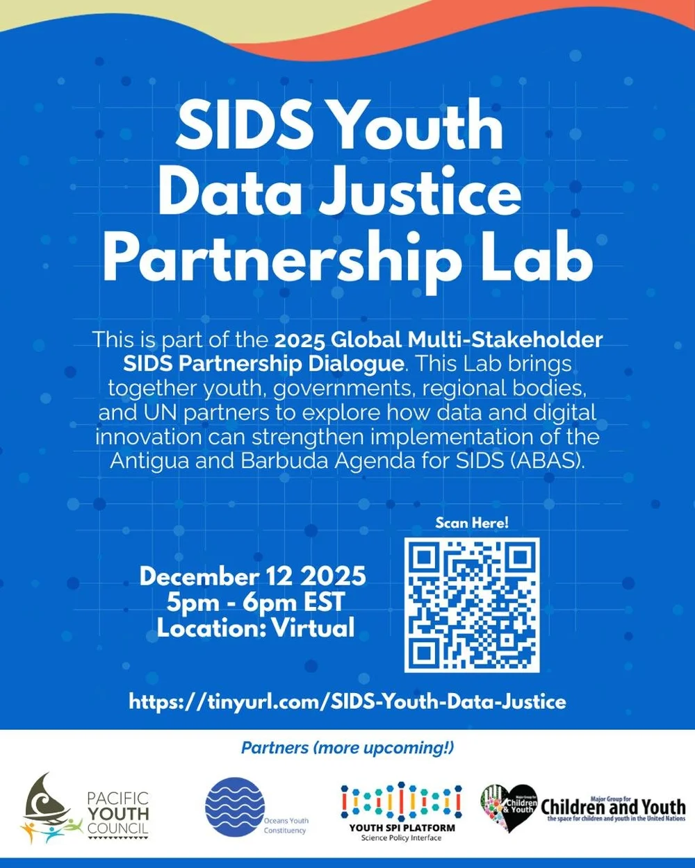 Register Now - SIDS Youth Data Justice Partnership Lab! — Major Group ...