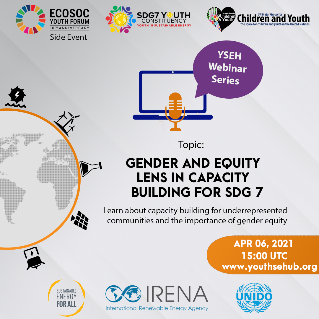 YSEH Webinar Series: Role of Gender and Equity in Capacity Building in ... YSEH Webinar Series: Role of Gender and Equity in Capacity Building in ...