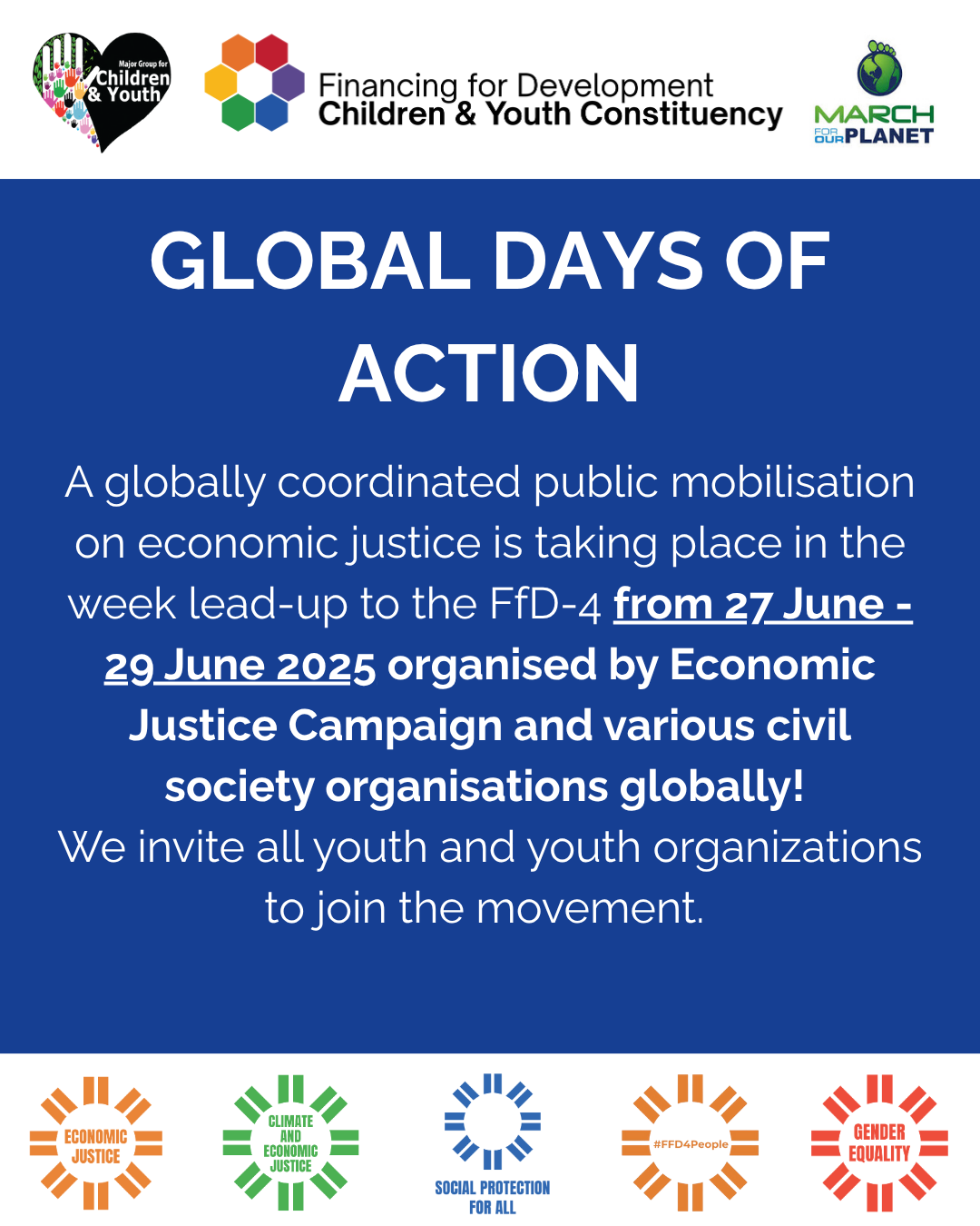 Economic Justice Mobilisation! GLOBAL DAYS OF ACTION — Major Group for ...