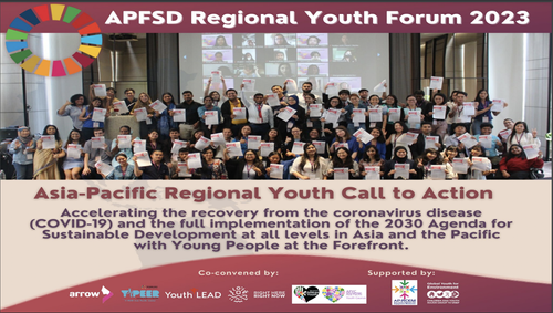 Asia Pacific Youth Forum 2023 — Major Group for Children and Youth