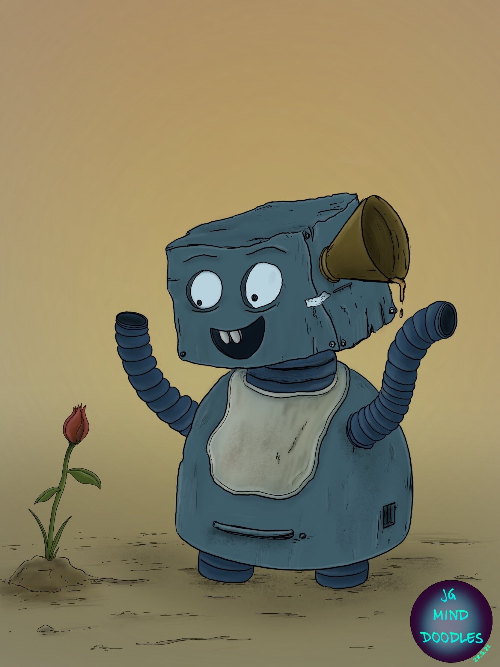 Jot the Robot — JG Mind Doodles