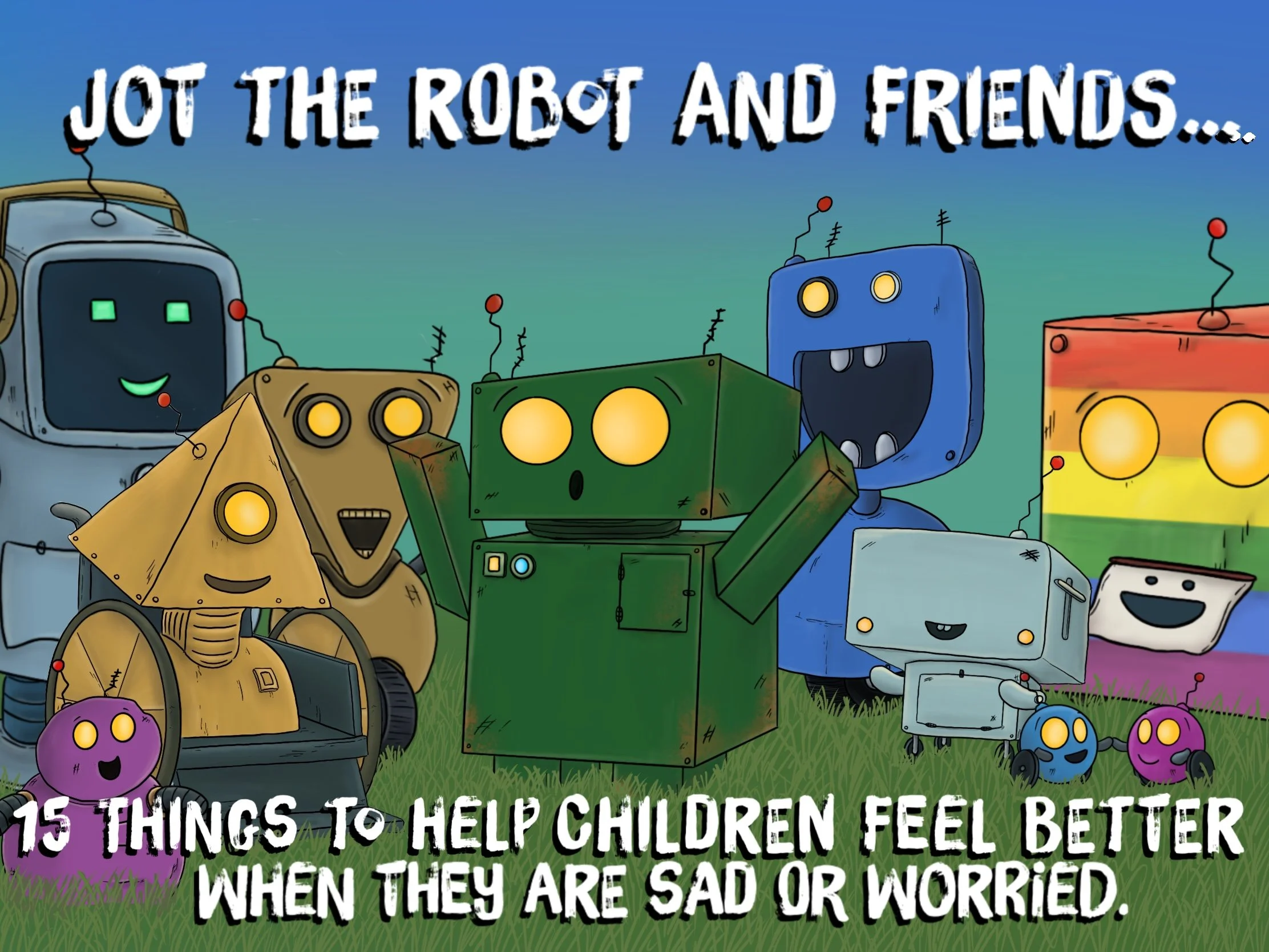 Jot the Robot — JG Mind Doodles