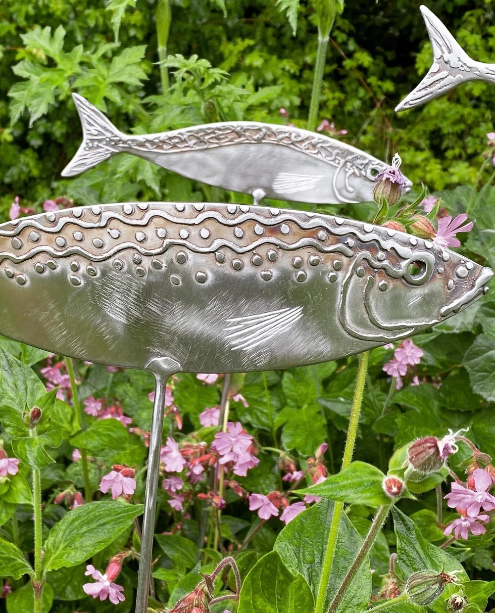 Garden Fish Sculptures | Fasci Garden