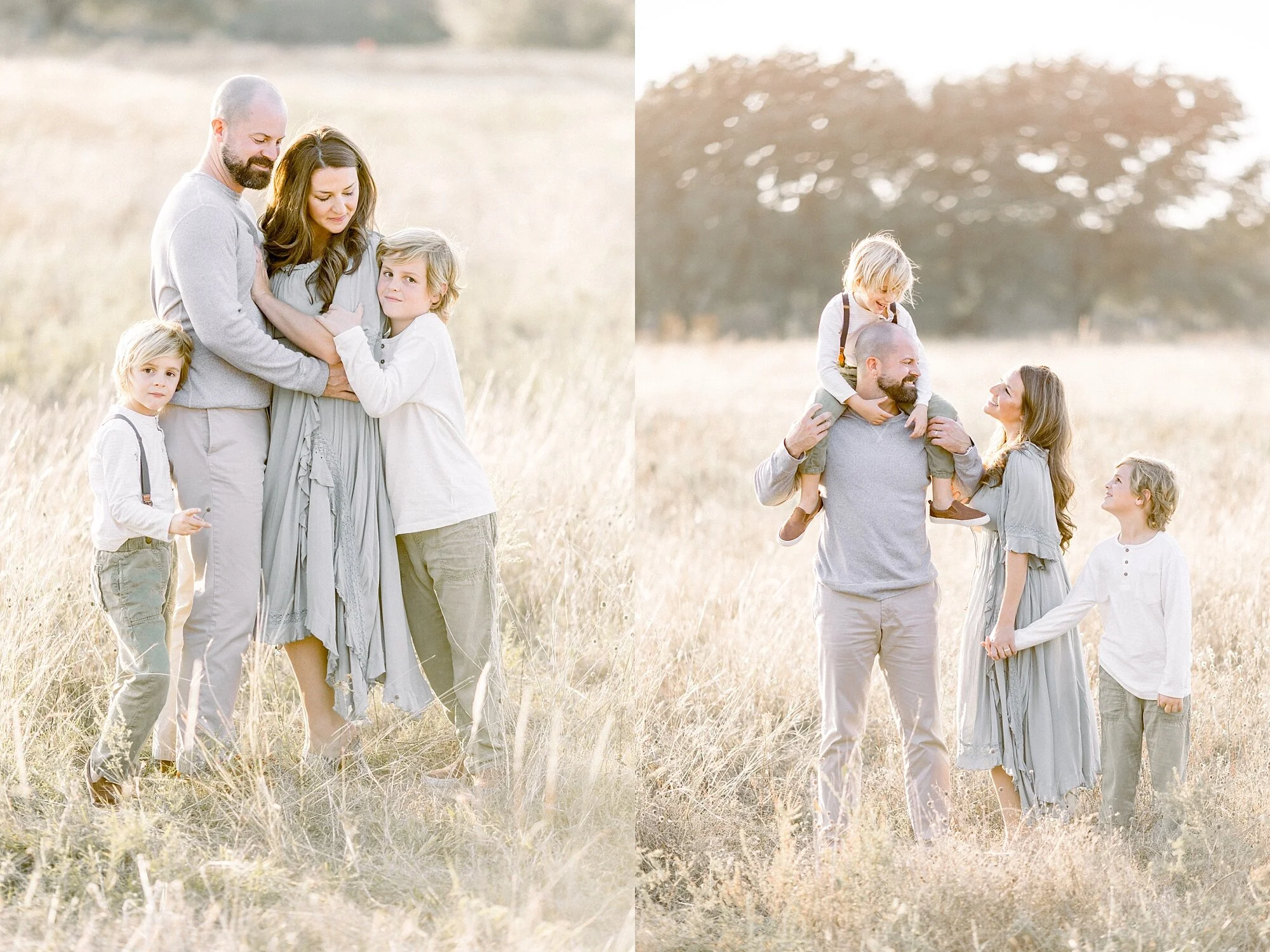 Dallas Family Sunset Session - Showit Blog