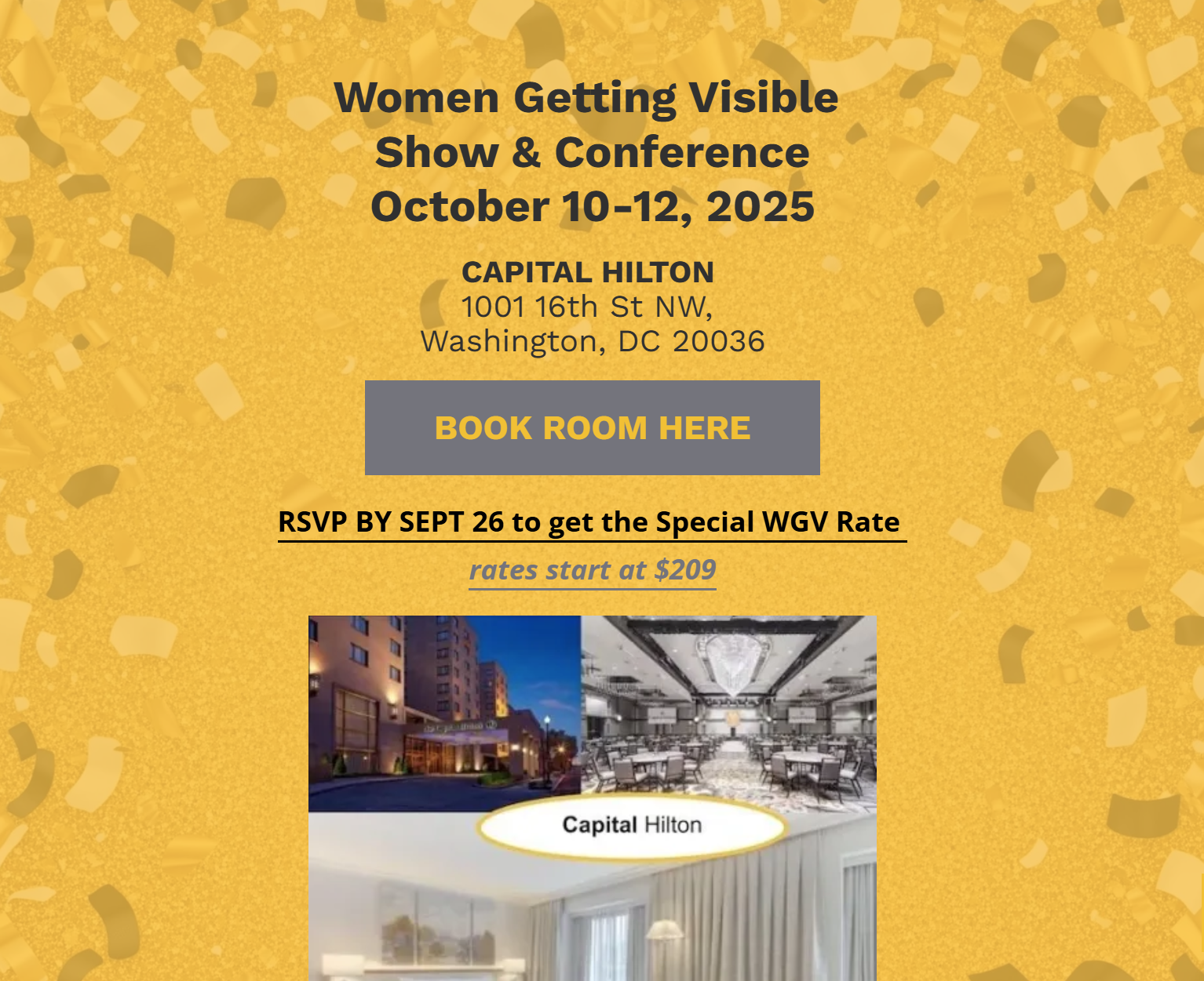 Presenter at the Women Getting Visible Conference — Maria Leonard Olsen