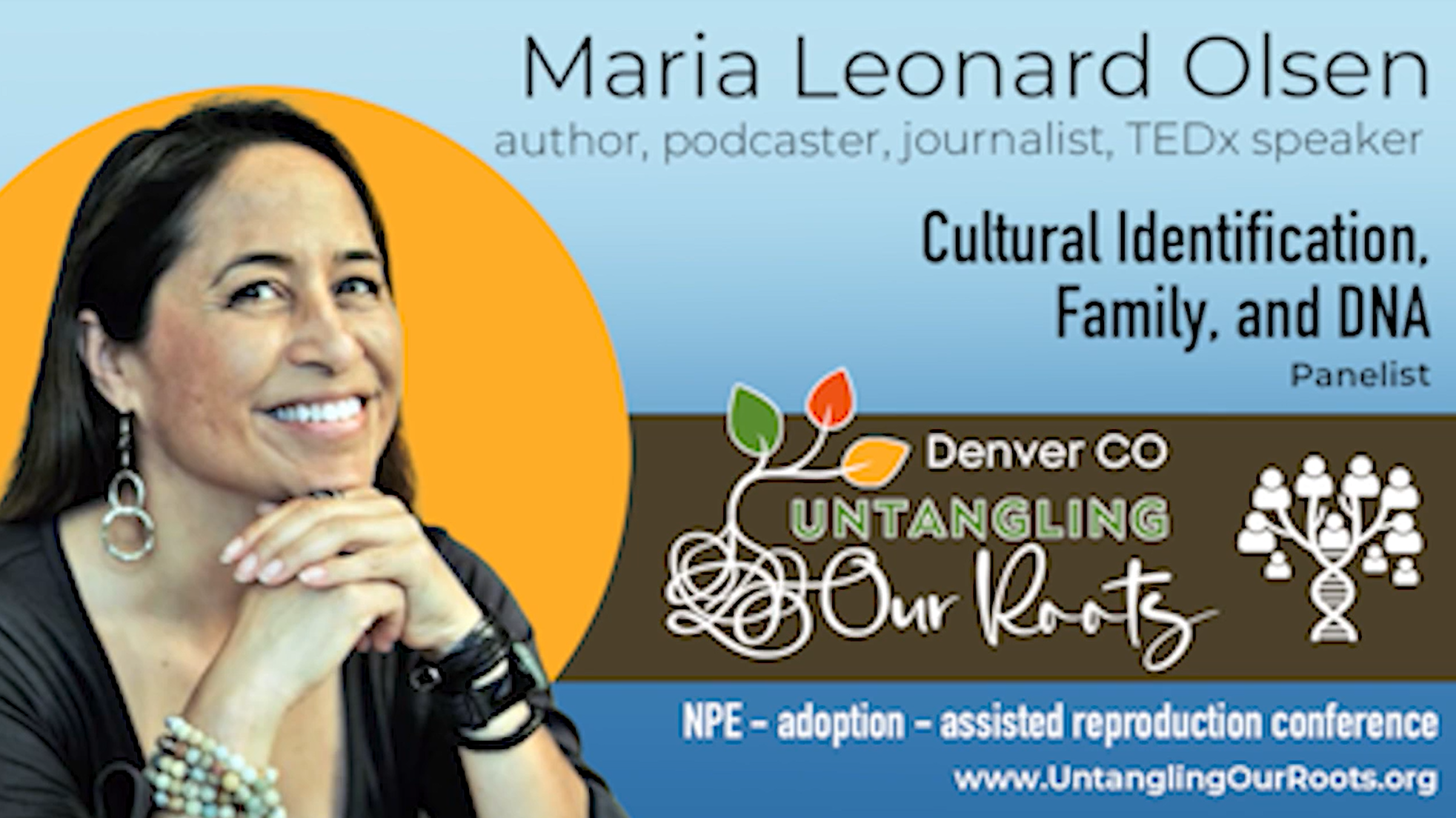 Honored to Present on Cultural Identification, Family and DNA at the ...