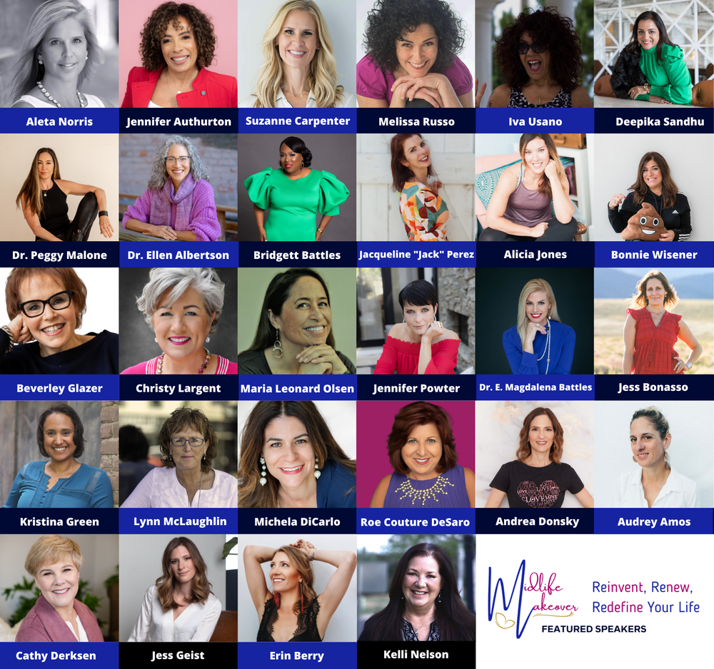 Presenter at the Midlife Makeover Summit — Maria Leonard Olsen