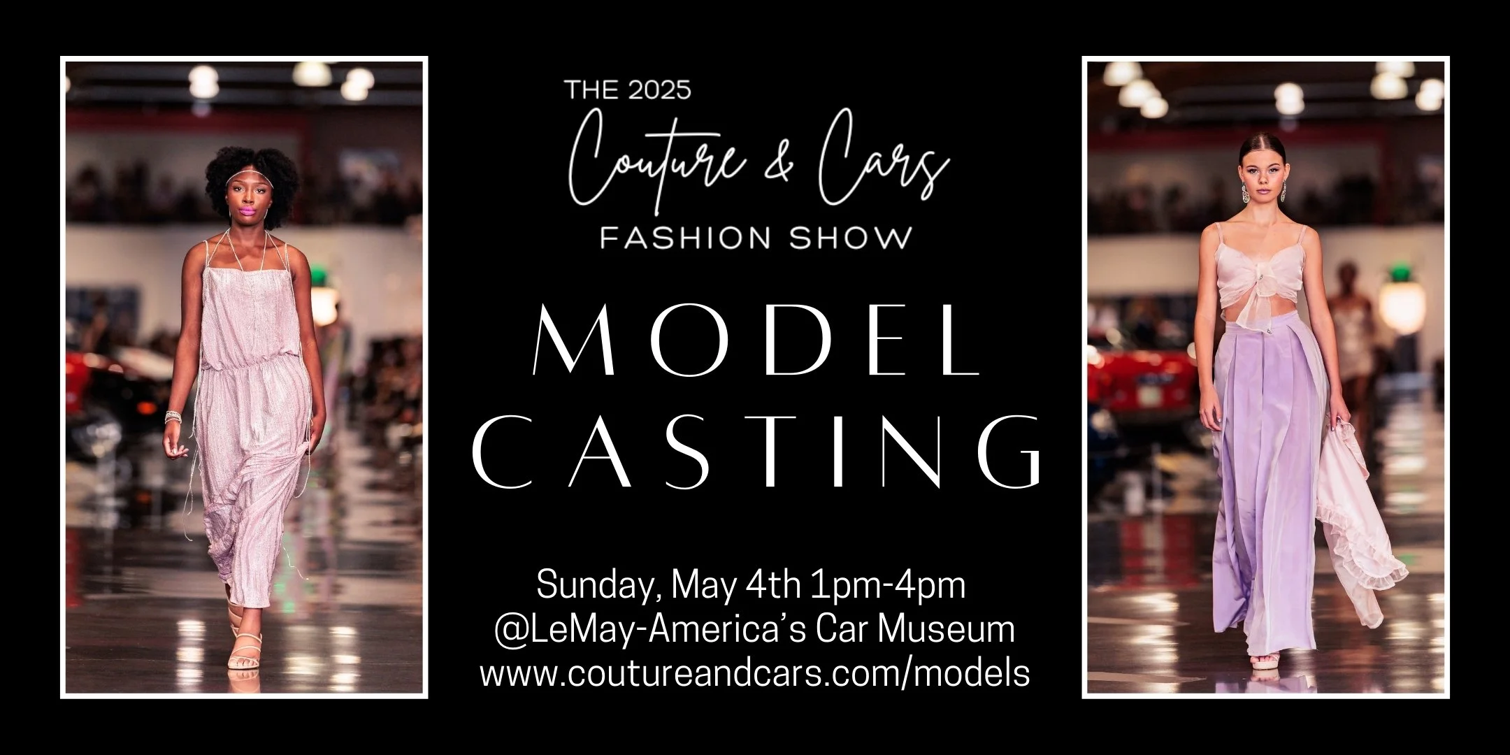 Modeling Inquiries — Couture & Cars Fashion Show