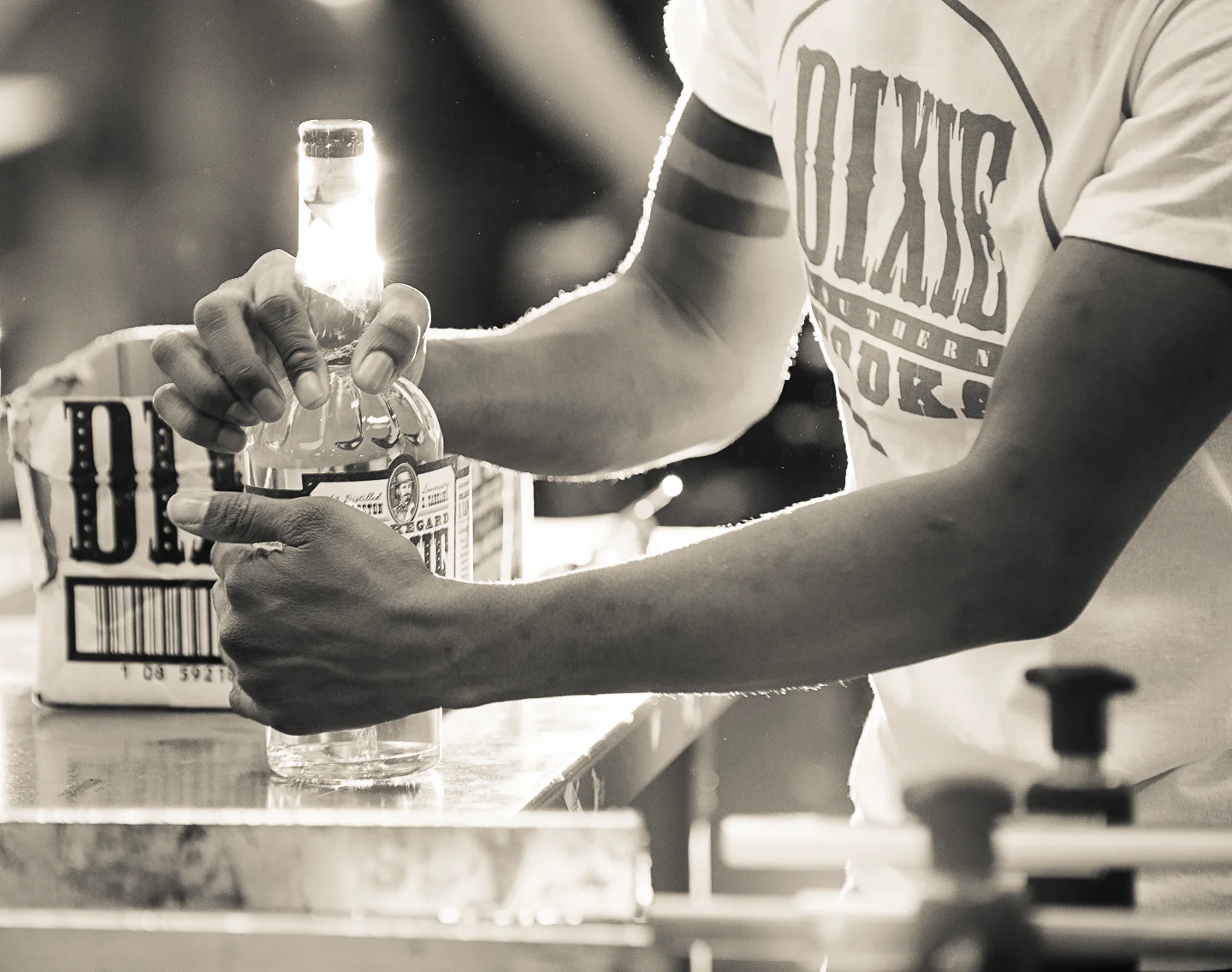 Dixie Vodka: Bottling Craft Vodka — Reese Moore Photography