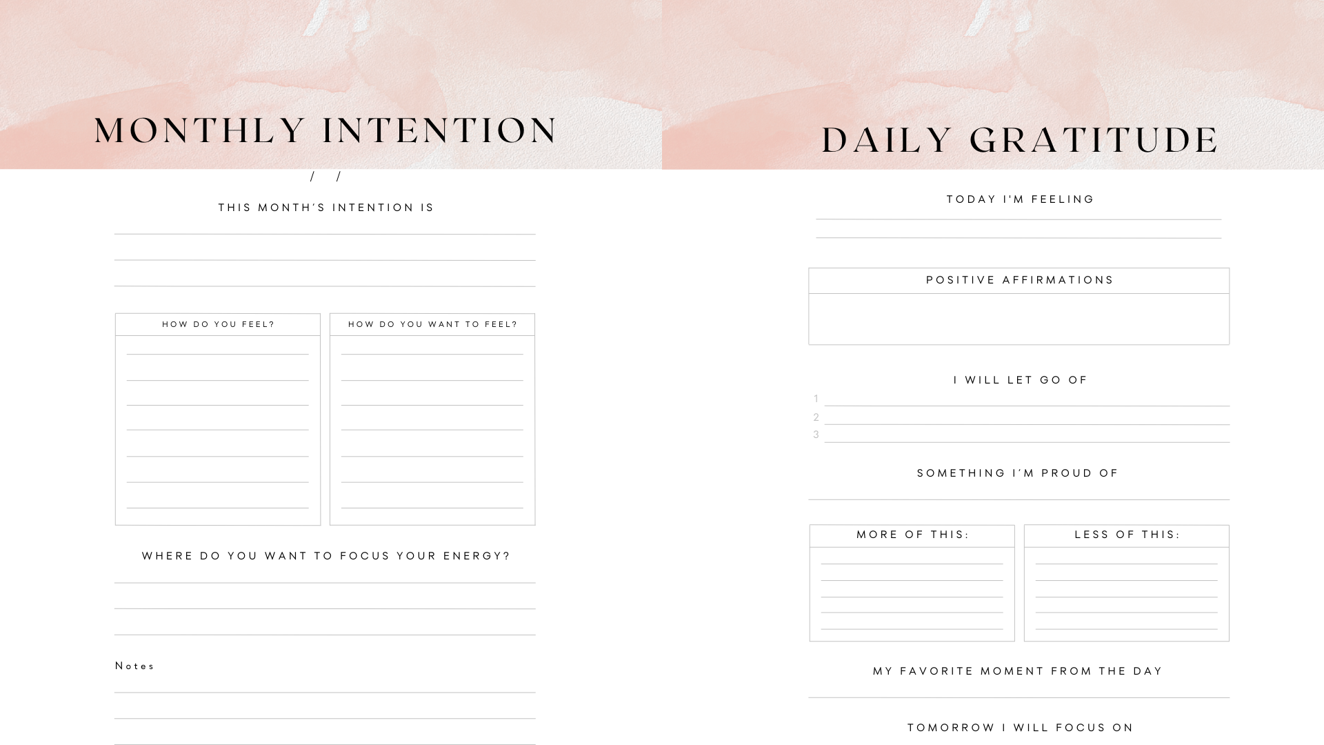 Free Printable Gratitude Worksheets