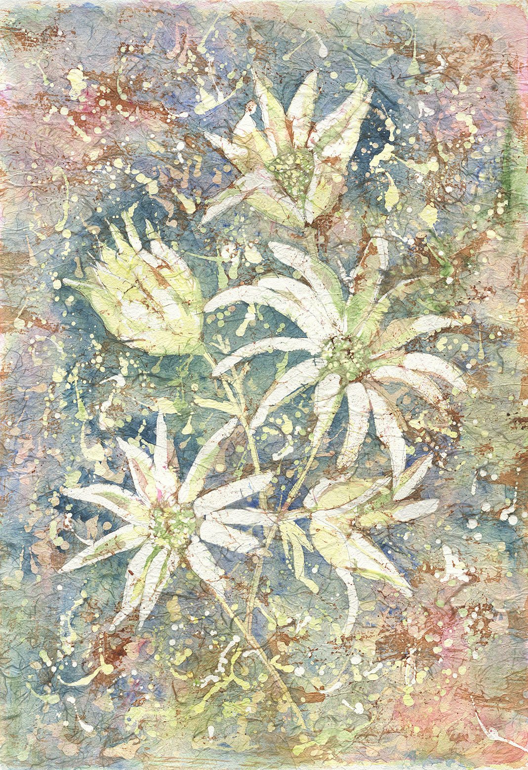 PRINT ~ 'Summer Symphony' — Sancha Prowse ~ Creativity & Wellness