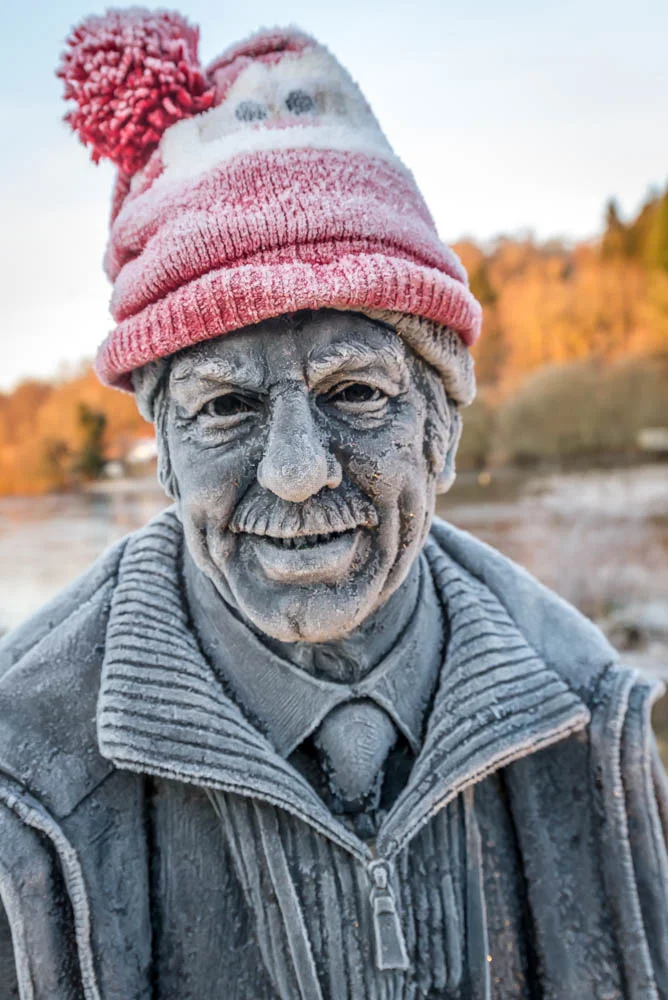 Tom Weir Statue, Balmaha, Loch Lomond — See Loch Lomond :: What to do ...