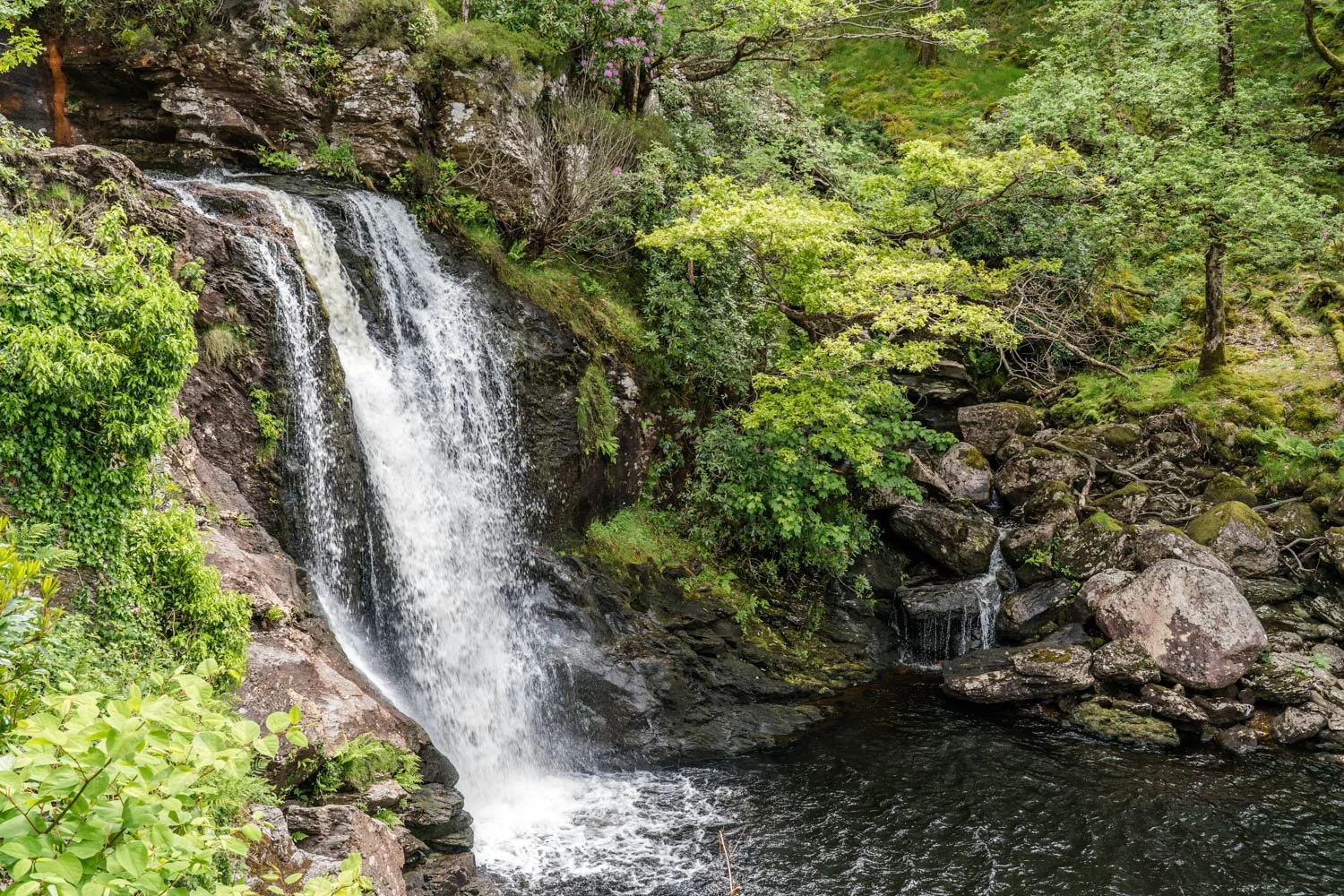 Arklet Falls and RSPB Trail at Inversnaid — See Loch Lomond :: What to ...