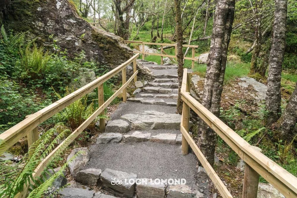 Scenic Tower at Roderick Dhu View, Loch Katrine — See Loch Lomond ...