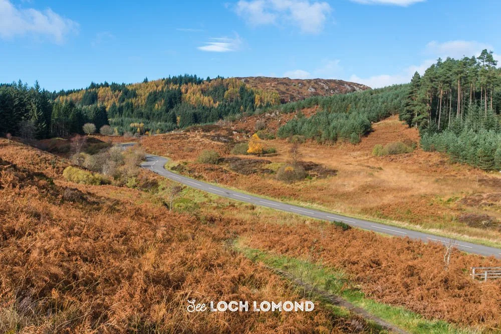 The Route of Duke's Pass through the Trossachs — See Loch Lomond ...