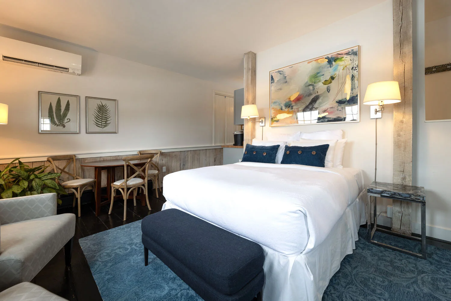 King Studio Suite Luxury Hotel Room | Water Street Inn
